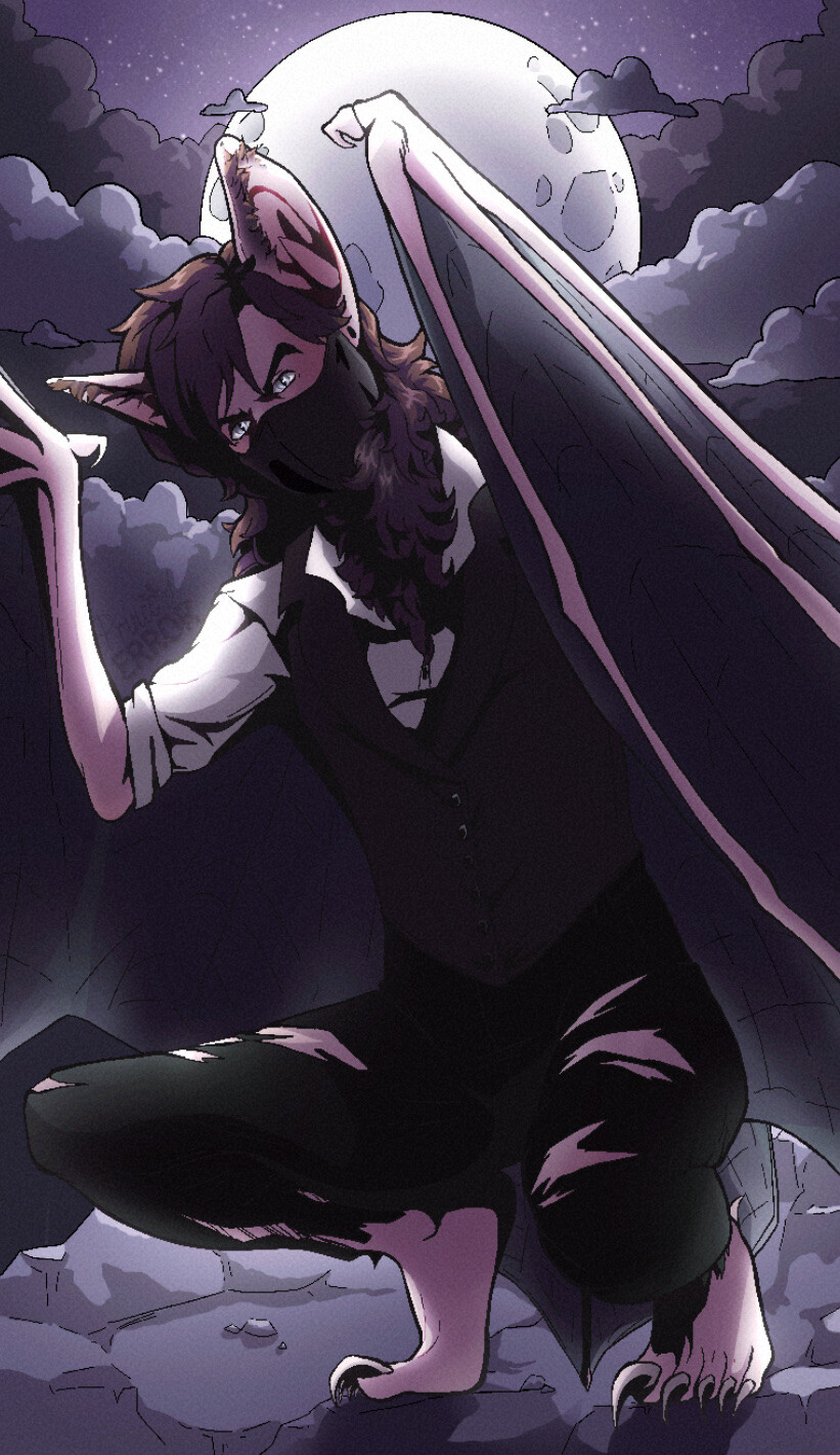 ArtStation - Werebat ranboo!