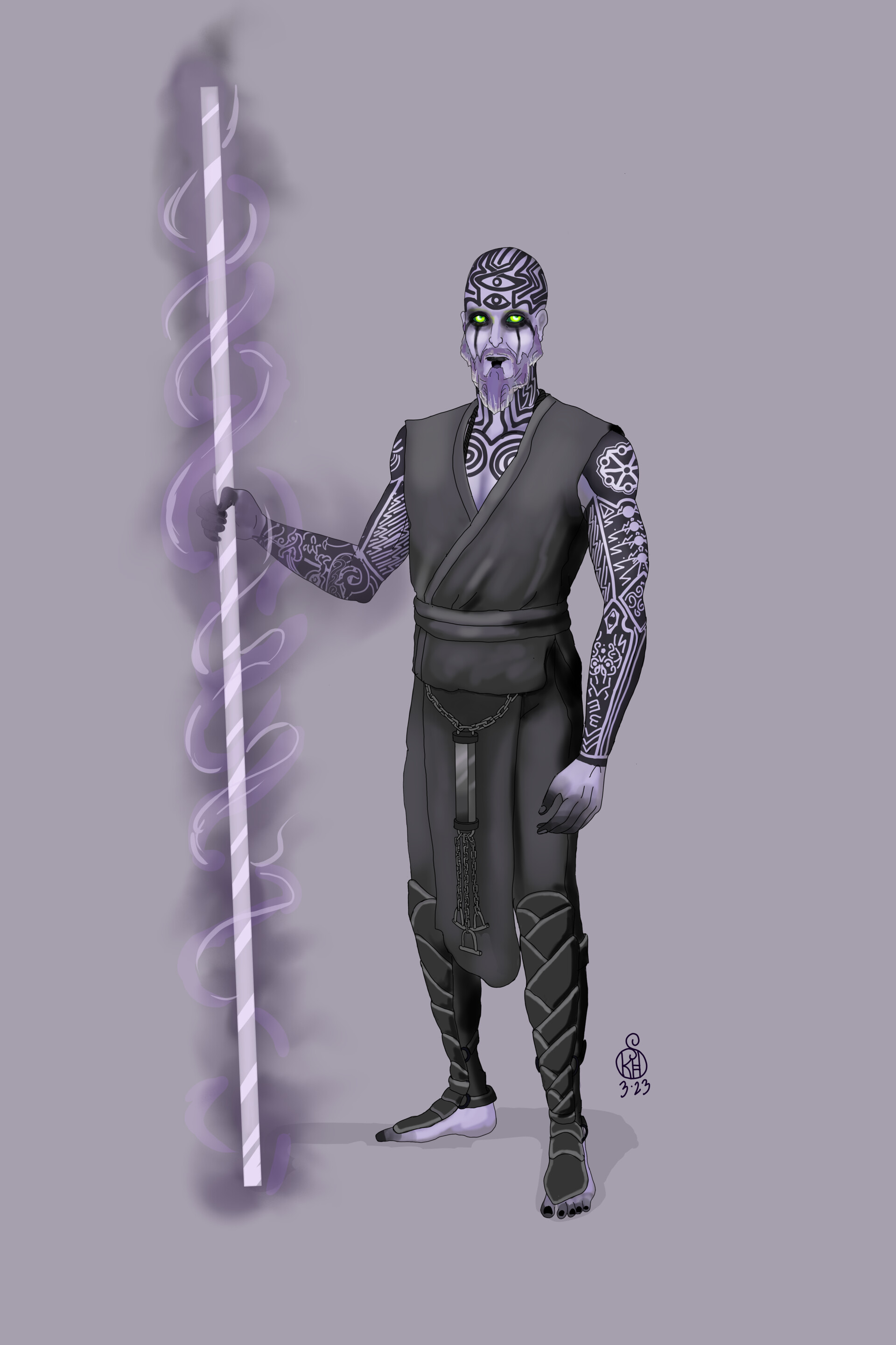 ArtStation - Naga the Genasi