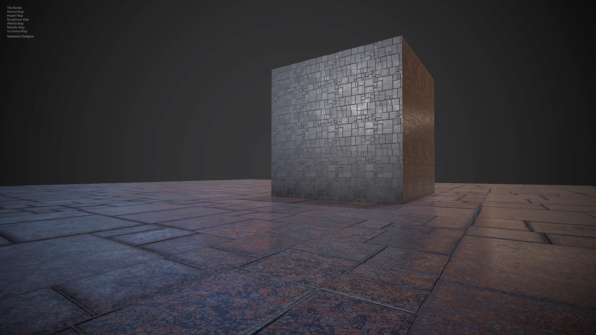 ArtStation - procedure materials for buildings