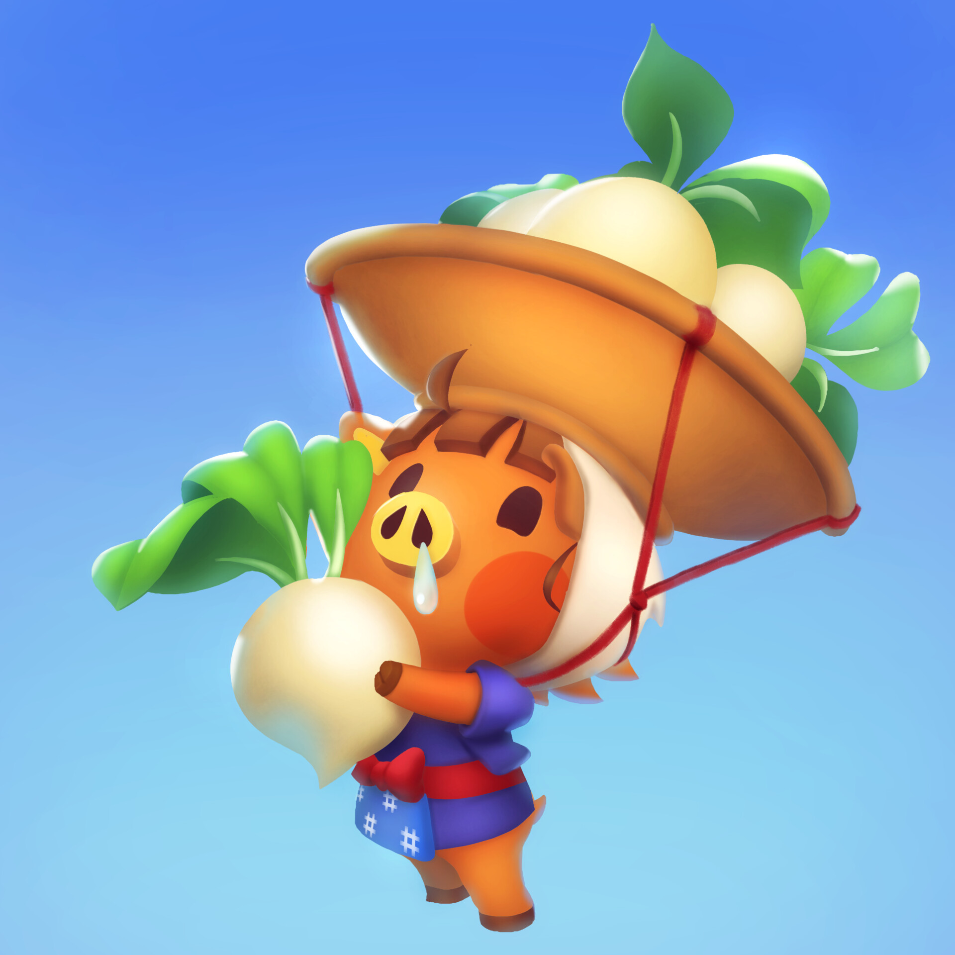 ArtStation - Daisy Mae being a cute salesperson as always