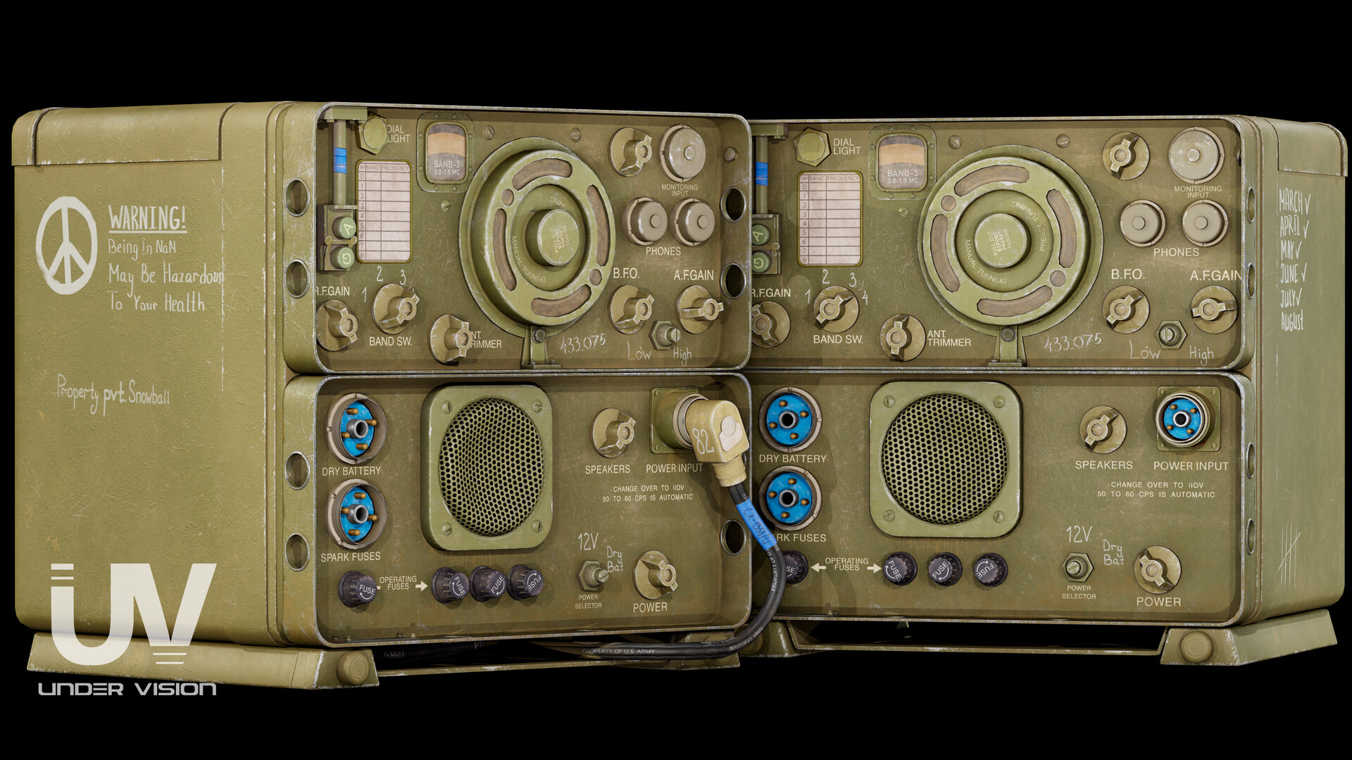 ArtStation - Game Prop - Radio Receiver