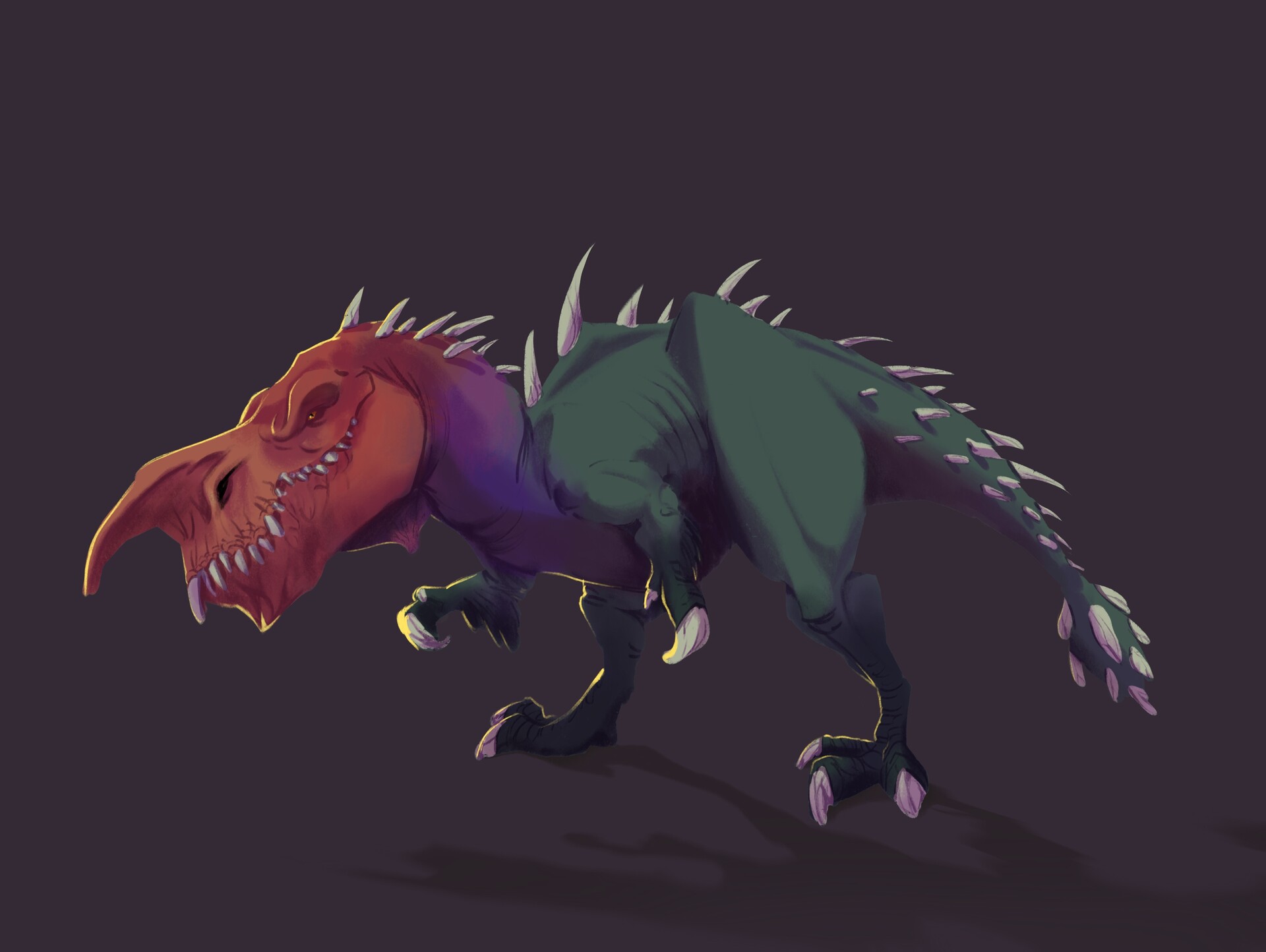 ArtStation - Simple monster design