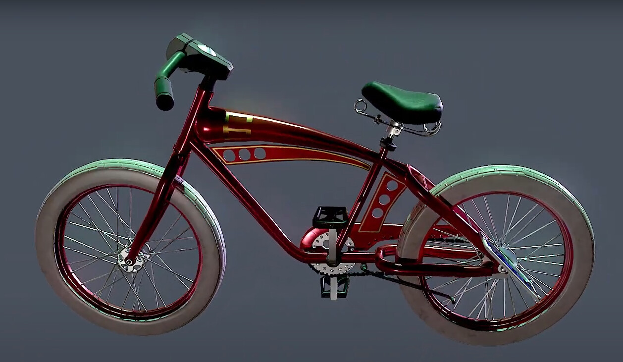 ArtStation - Modélisation du Felt Deep Six Bike