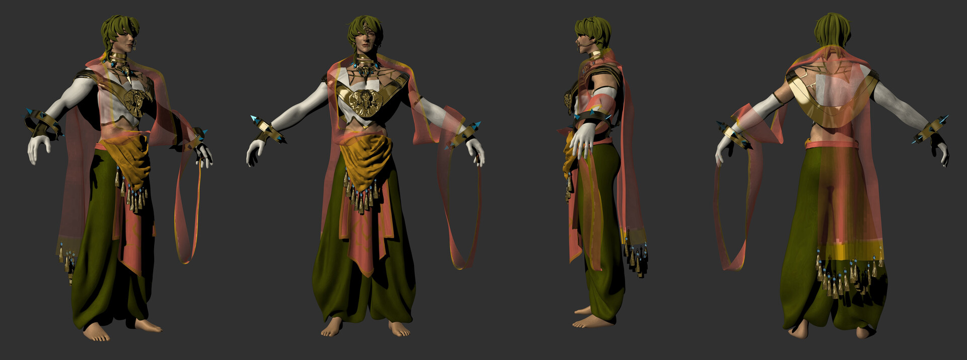 ArtStation - Personal Modeling Art: Character of Lotus