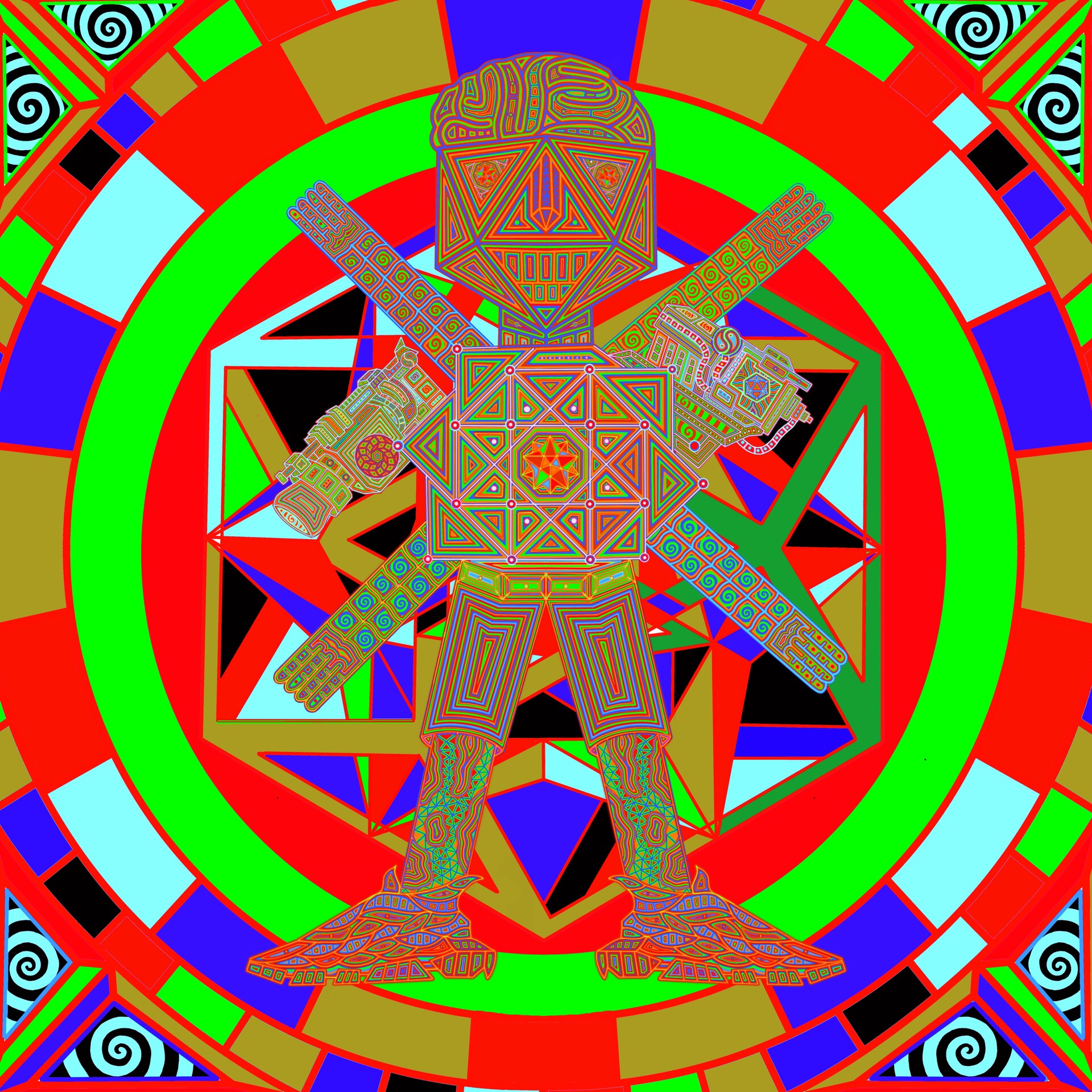 ArtStation - It seemed Metatronic, which measures the time of metrics ...