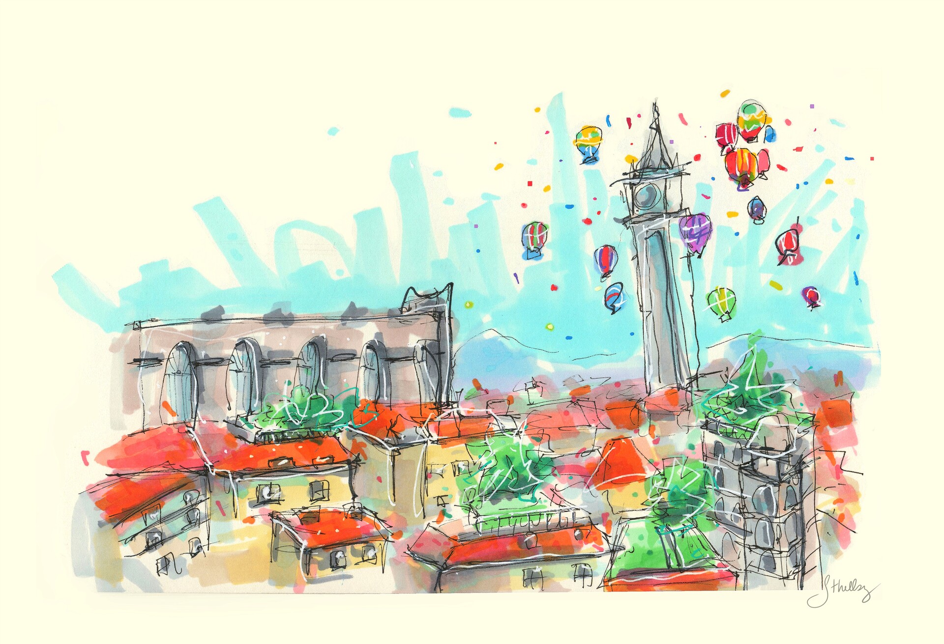 ArtStation - Rooftop Run