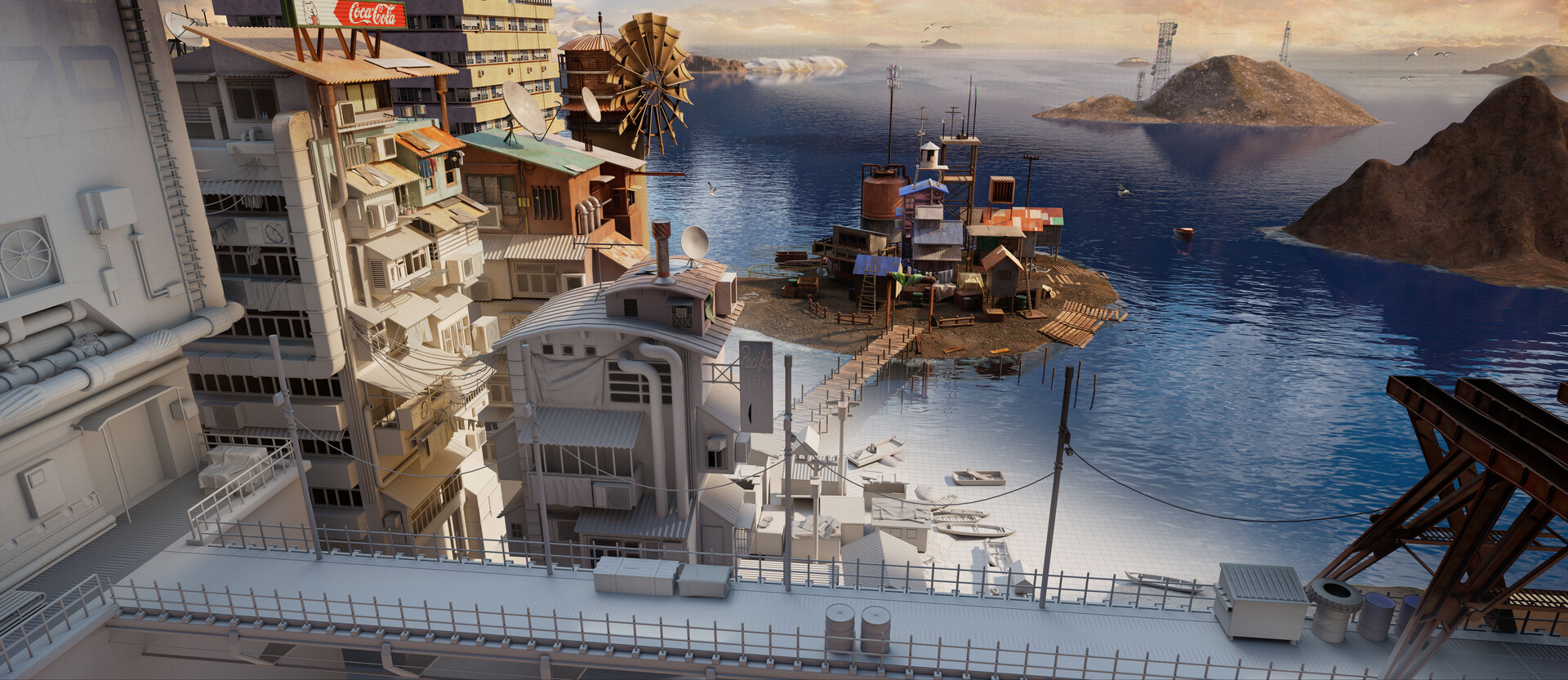 巧课力 CGmomo - 【学员作品】申浩东--《Port》