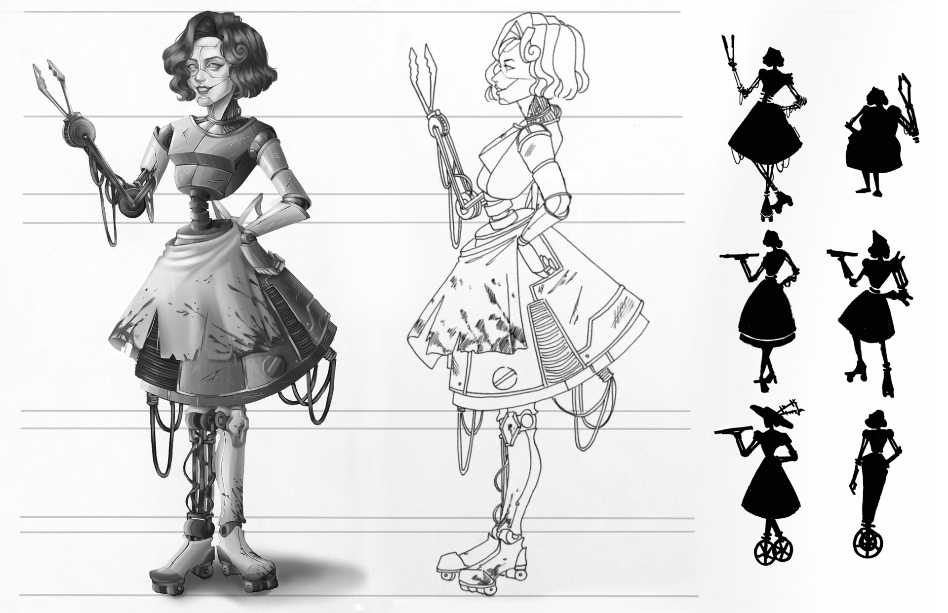 ArtStation - Android Apocalypse - Character Concept