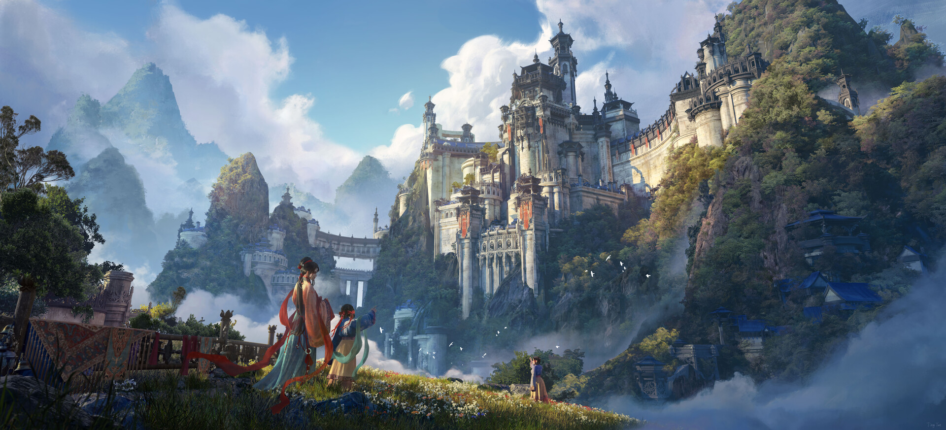 ArtStation - Distant city