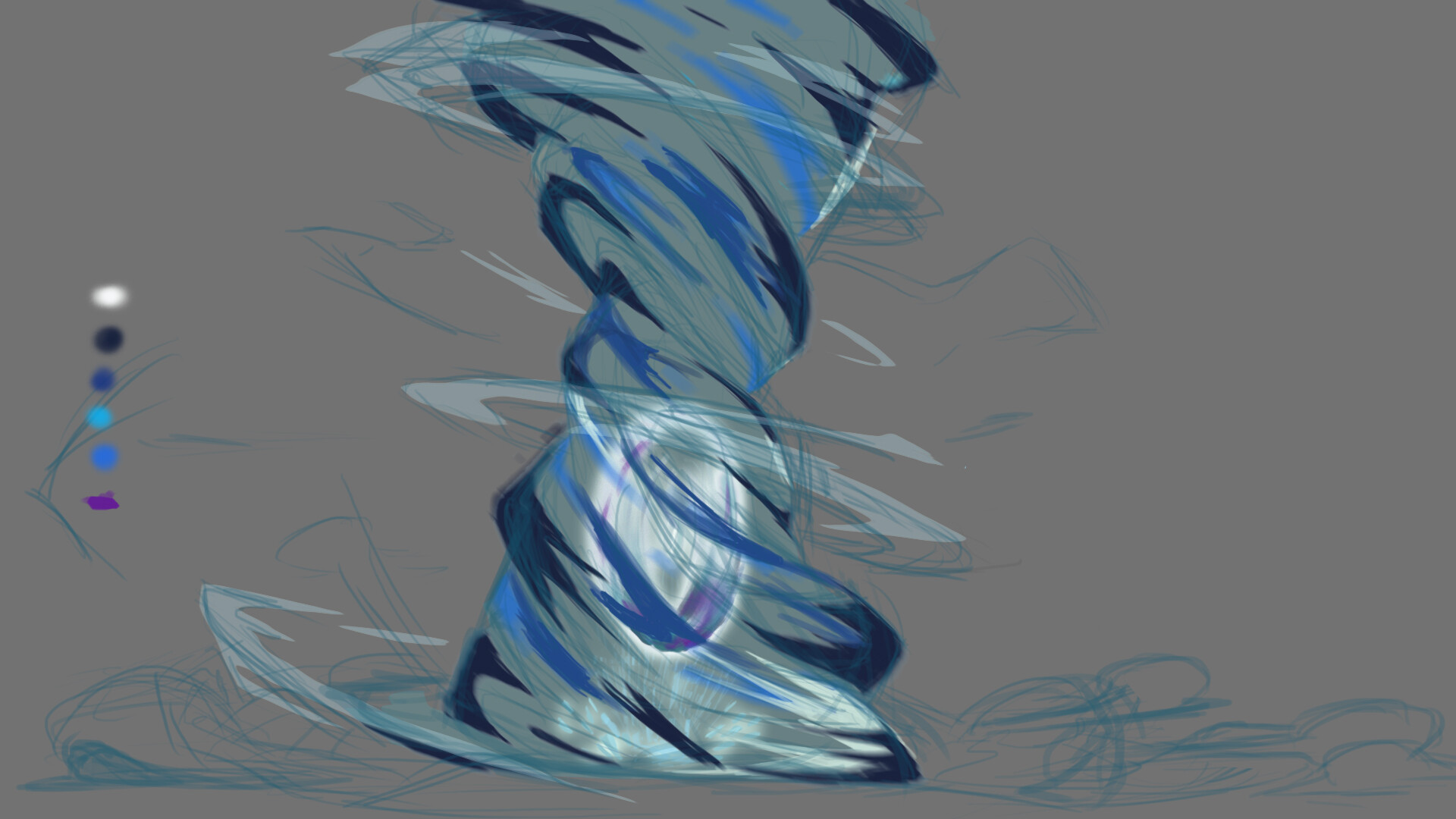 ArtStation - Portal inside a vortex of swirls