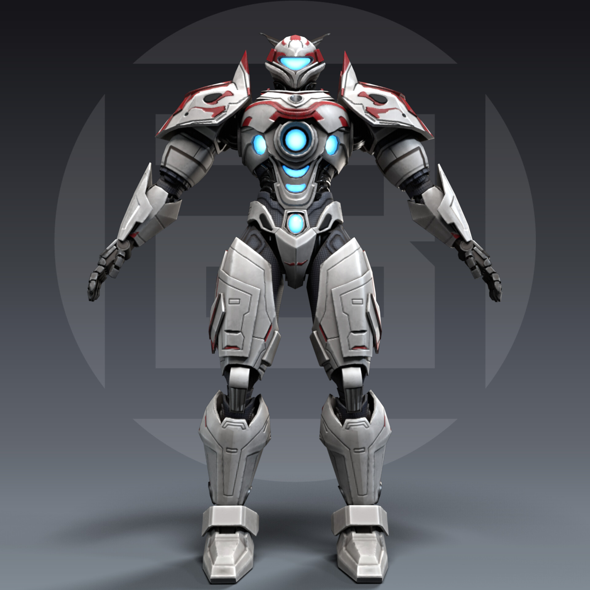 Bricks Studio - Mech Game Asset