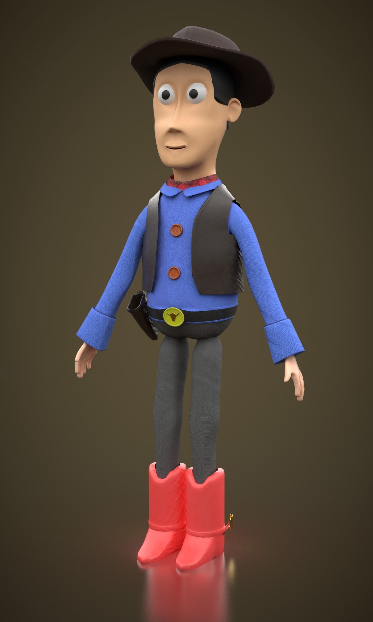 Woody 3D model by Amos — ProUser.Me