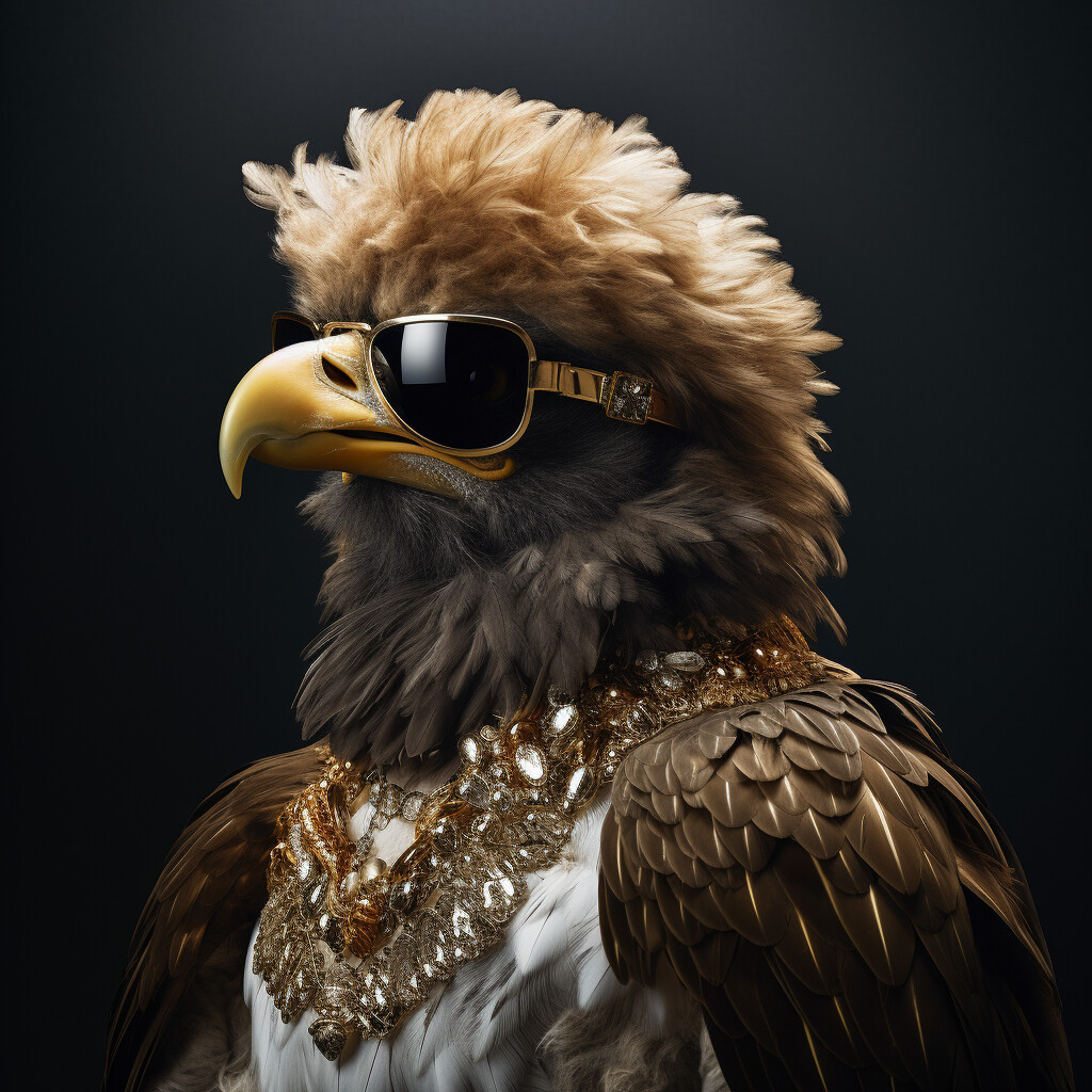 ArtStation - When Animals Rule with Gold, Crowns, and Attitude in Every ...