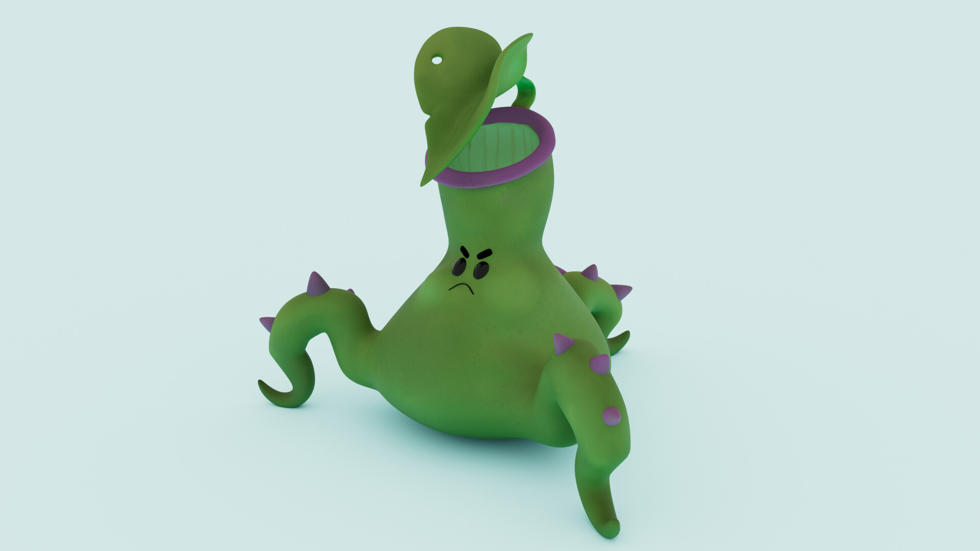 ArtStation - Pitcher Plant Pal