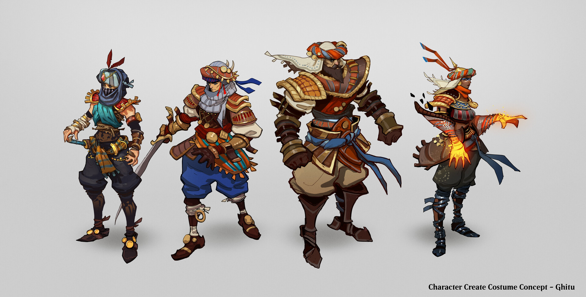 Ahmed Rawi - Character Concept / Vis Dev