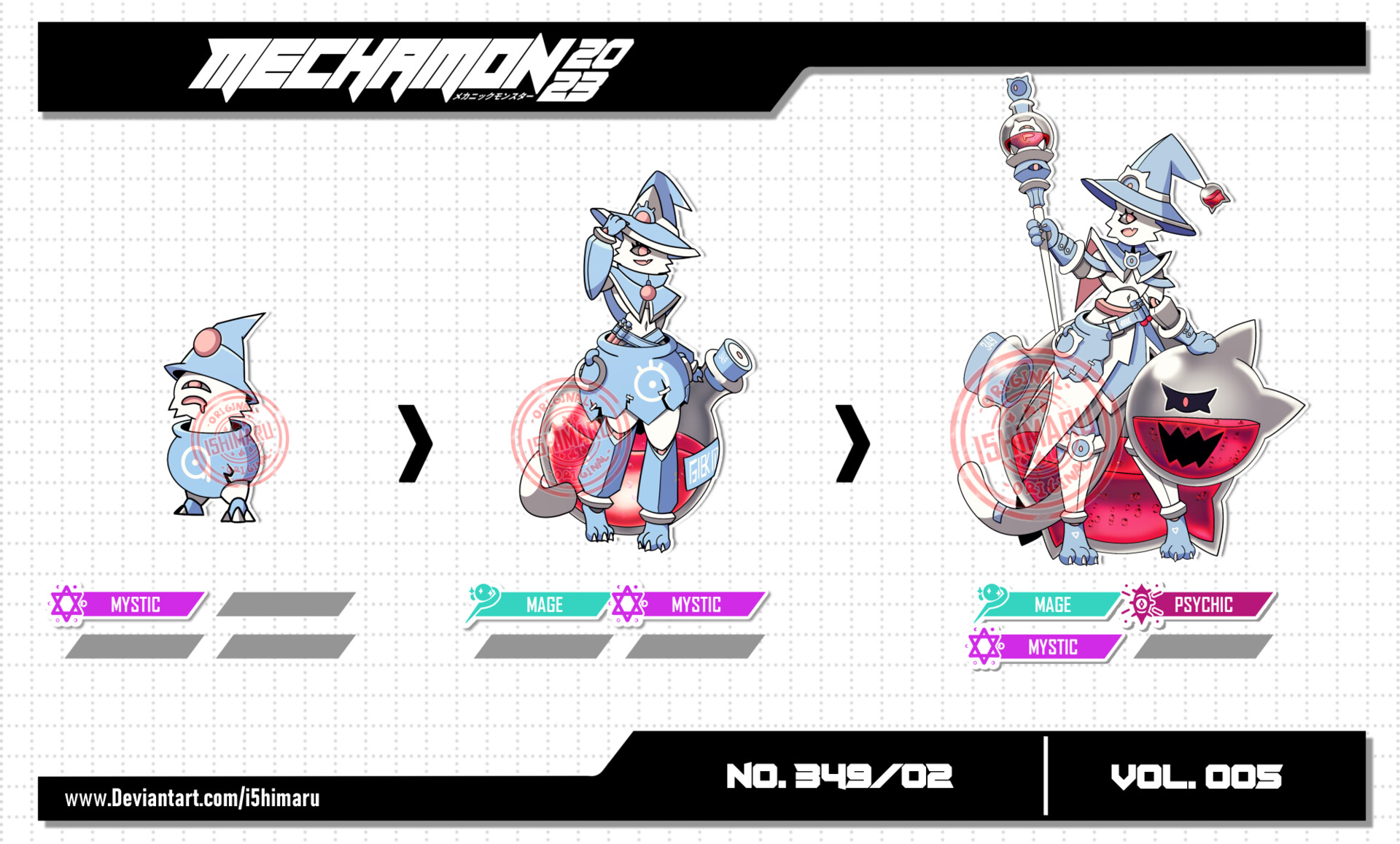 ArtStation - Mechamon NO.349/02 | VOL.005