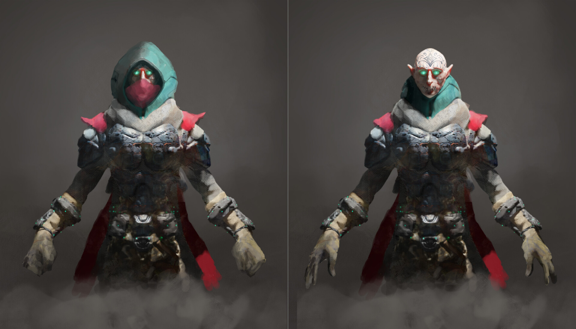 ArtStation - Sci-fi Vampire concept