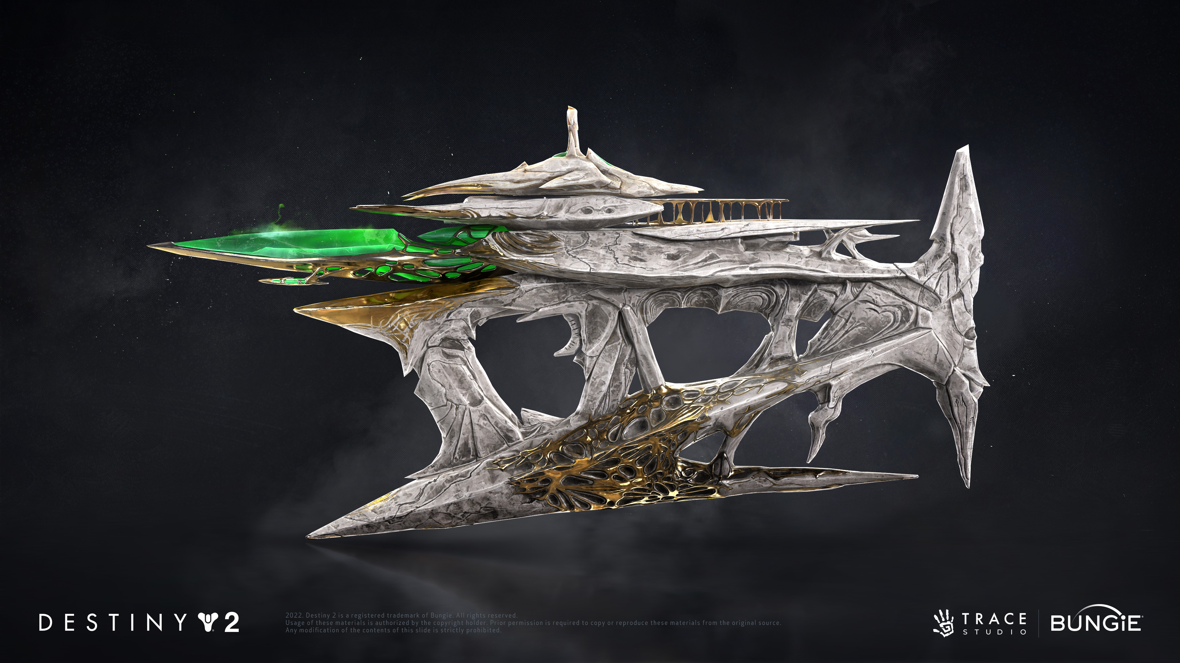 TRACE studio - In-game weapon asset for Destiny 2