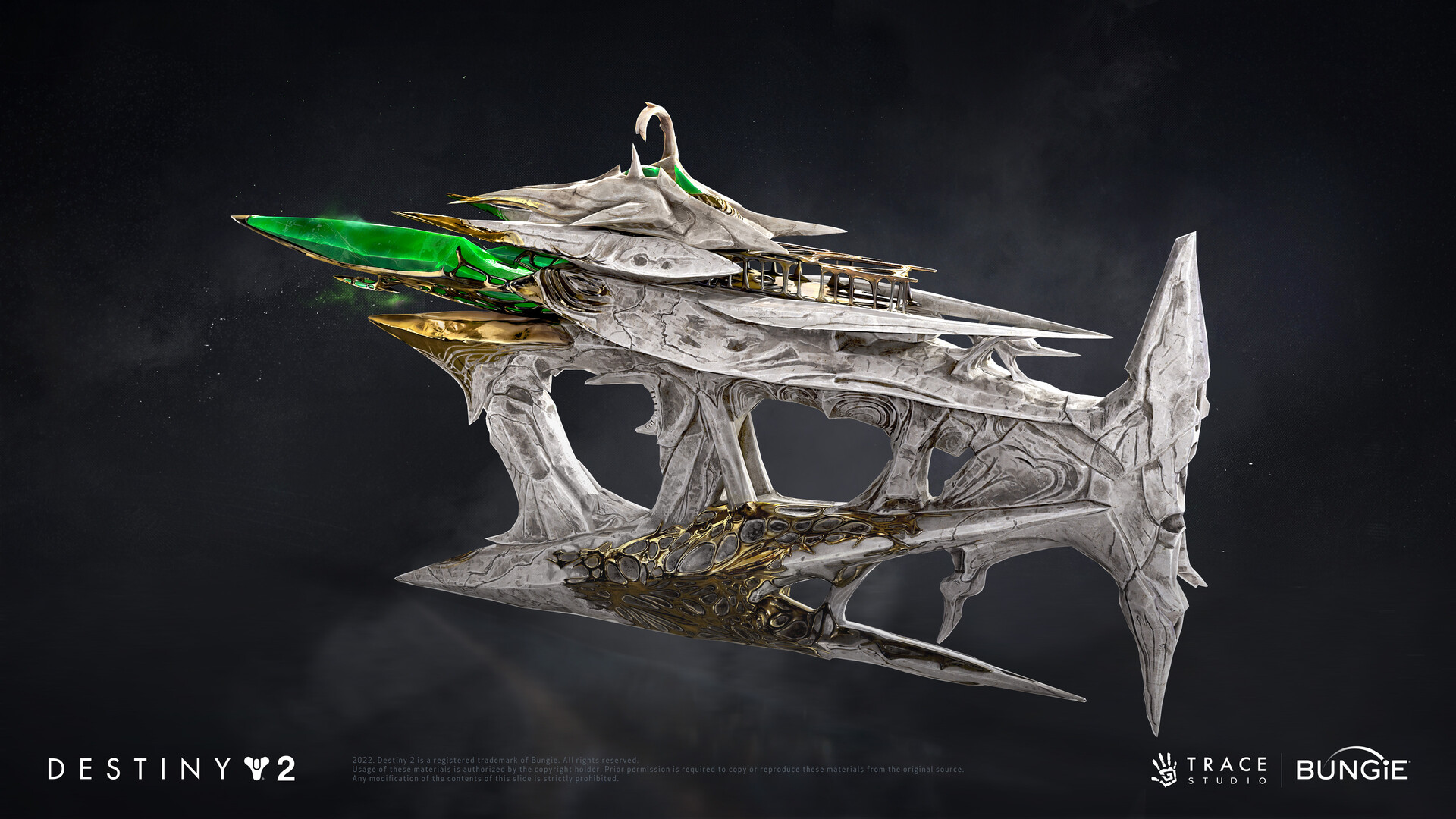 TRACE studio - In-game weapon asset for Destiny 2