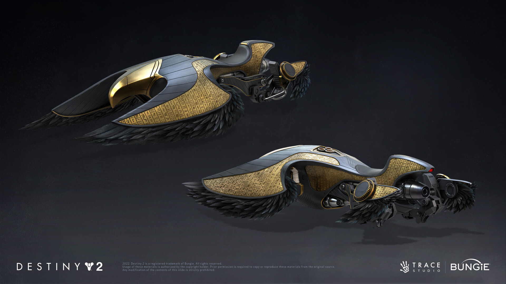 TRACE studio - In-game vehicle concept for «Destiny 2»