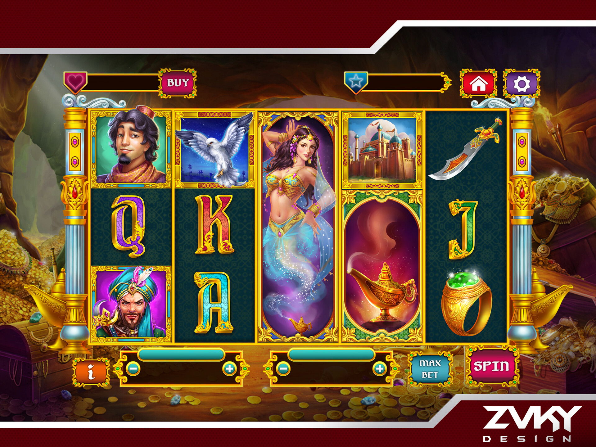 ArtStation - Slot Machine Art