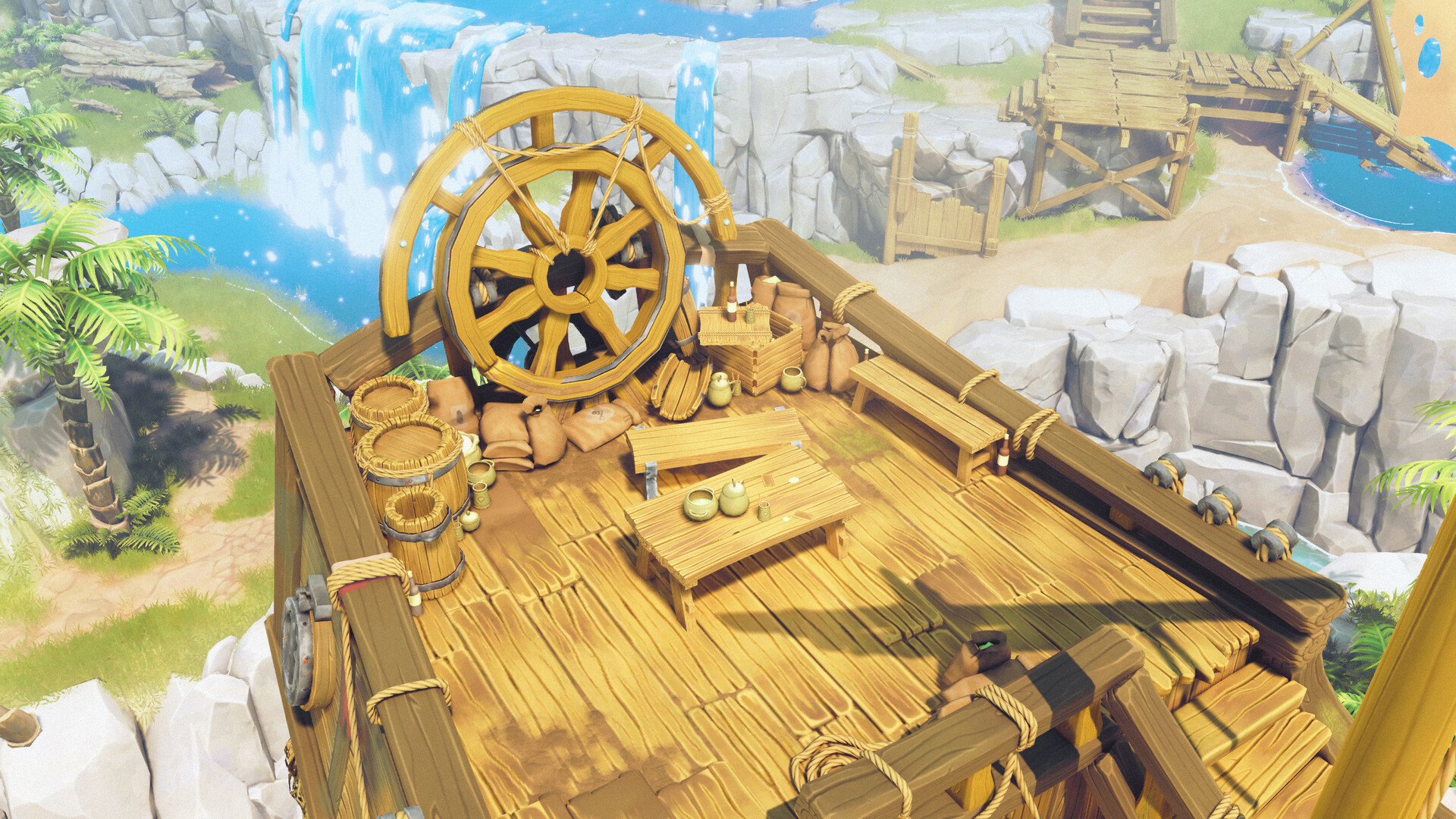 ARA studios - Game art for adventure MOBA - Golden Tides