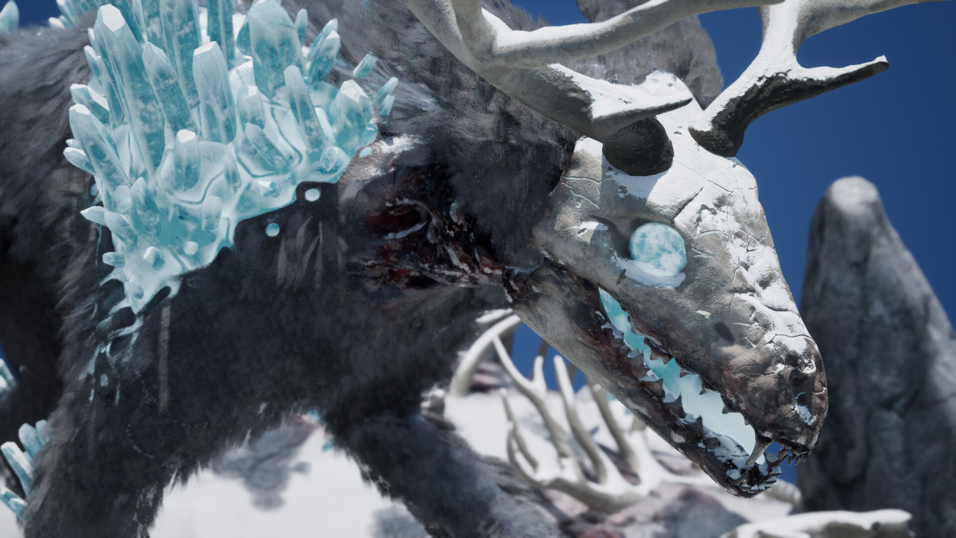 ArtStation - Wendigo Diorama Day|Night