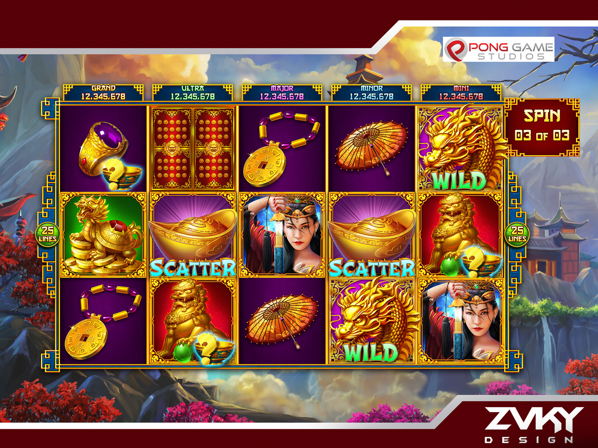 ArtStation - Slot Machine Art