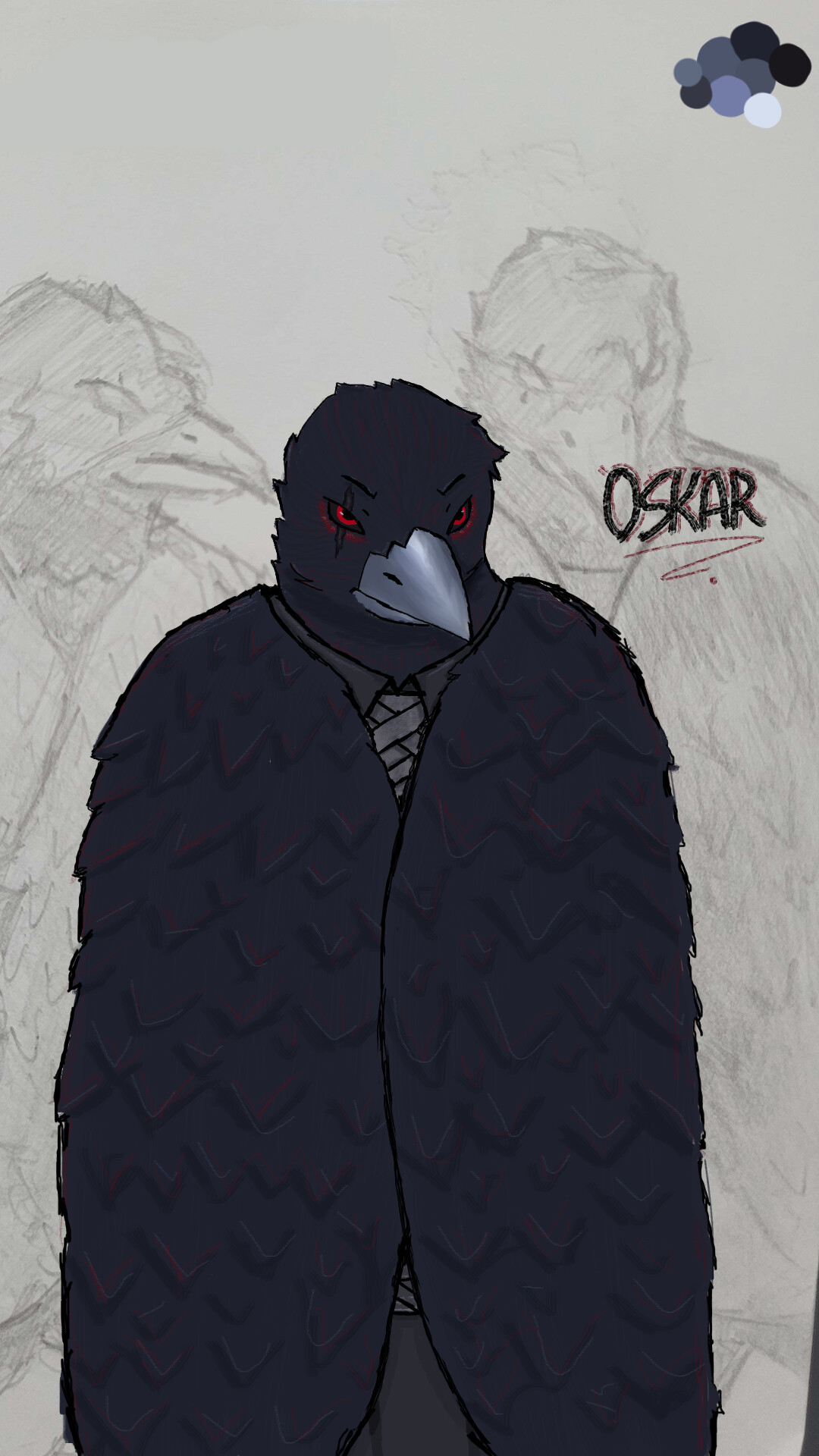 ArtStation - crow man