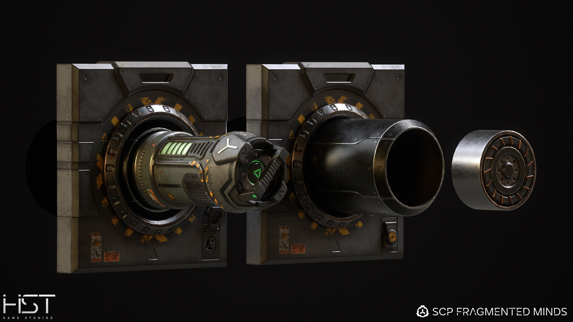 3D Art Portfolio of Jonathan Murray - Power Cells | SCP Fragmented Minds