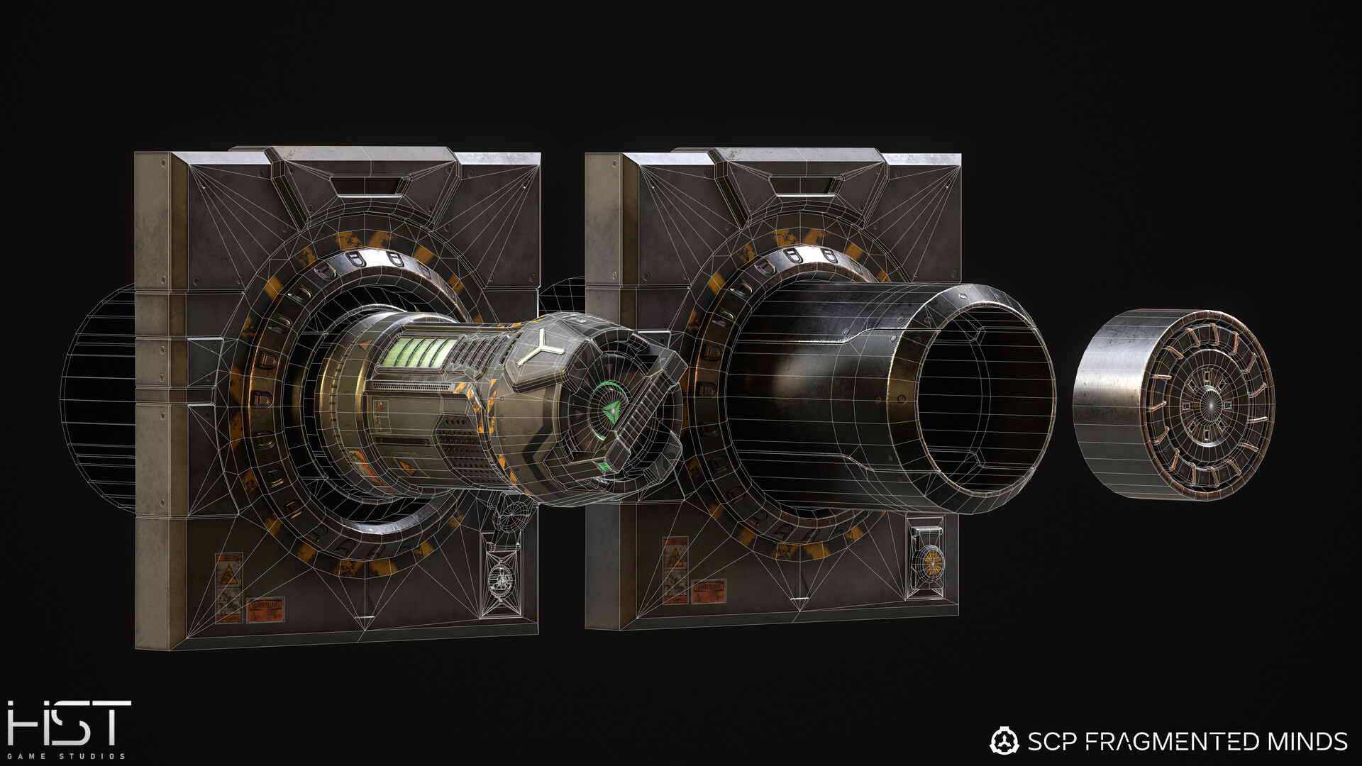 3D Art Portfolio of Jonathan Murray - Power Cells | SCP Fragmented Minds