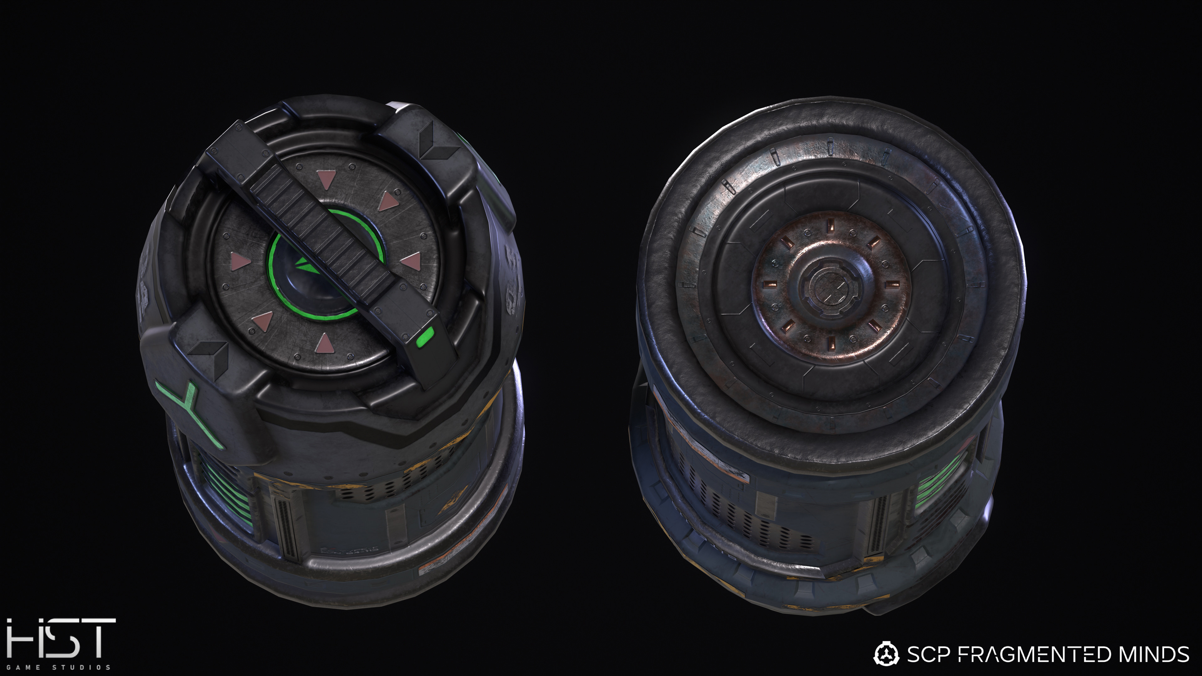 3D Art Portfolio of Jonathan Murray - Power Cells | SCP Fragmented Minds