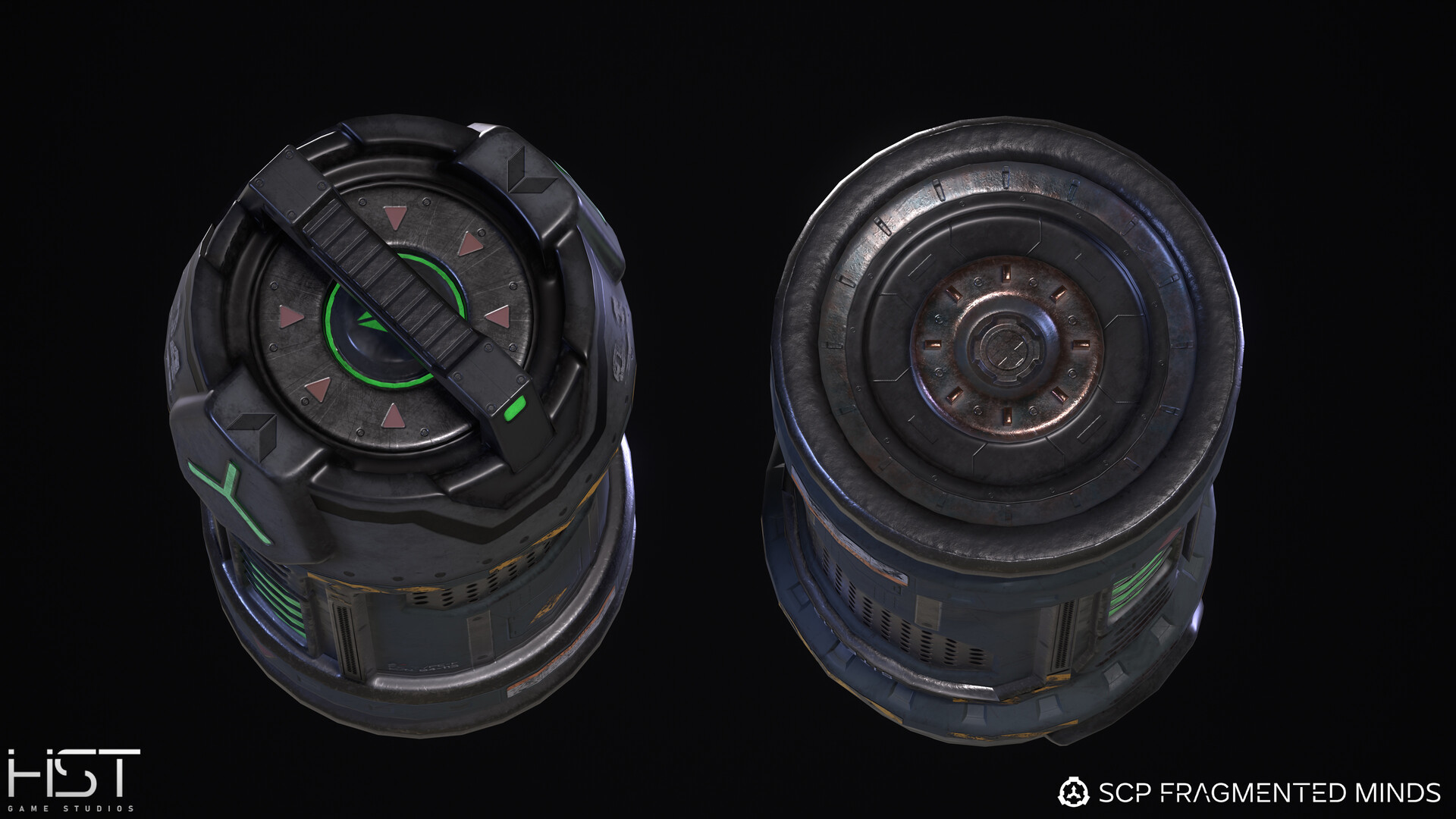 3D Art Portfolio of Jonathan Murray - Power Cells | SCP Fragmented Minds