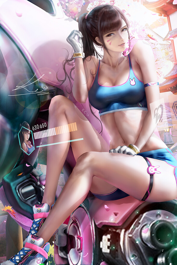 ArtStation - Overwatch :D.Va