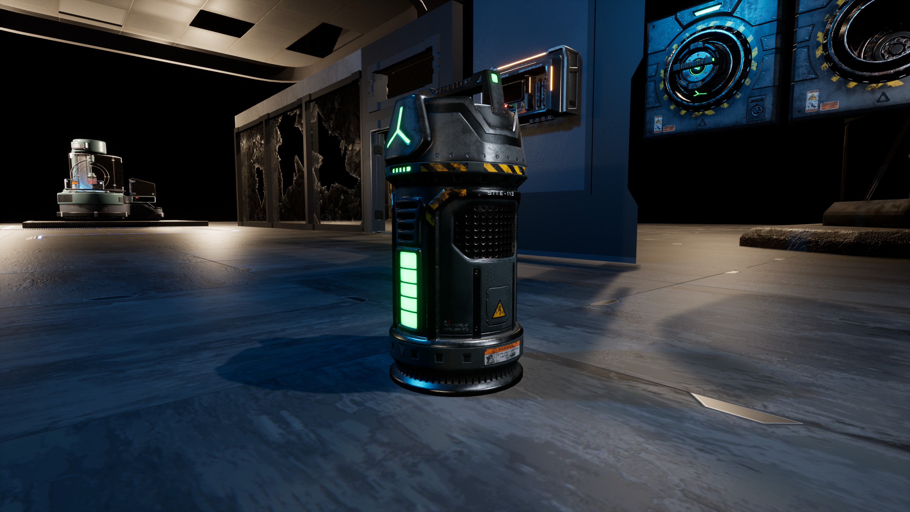 3D Art Portfolio of Jonathan Murray - Power Cells | SCP Fragmented Minds