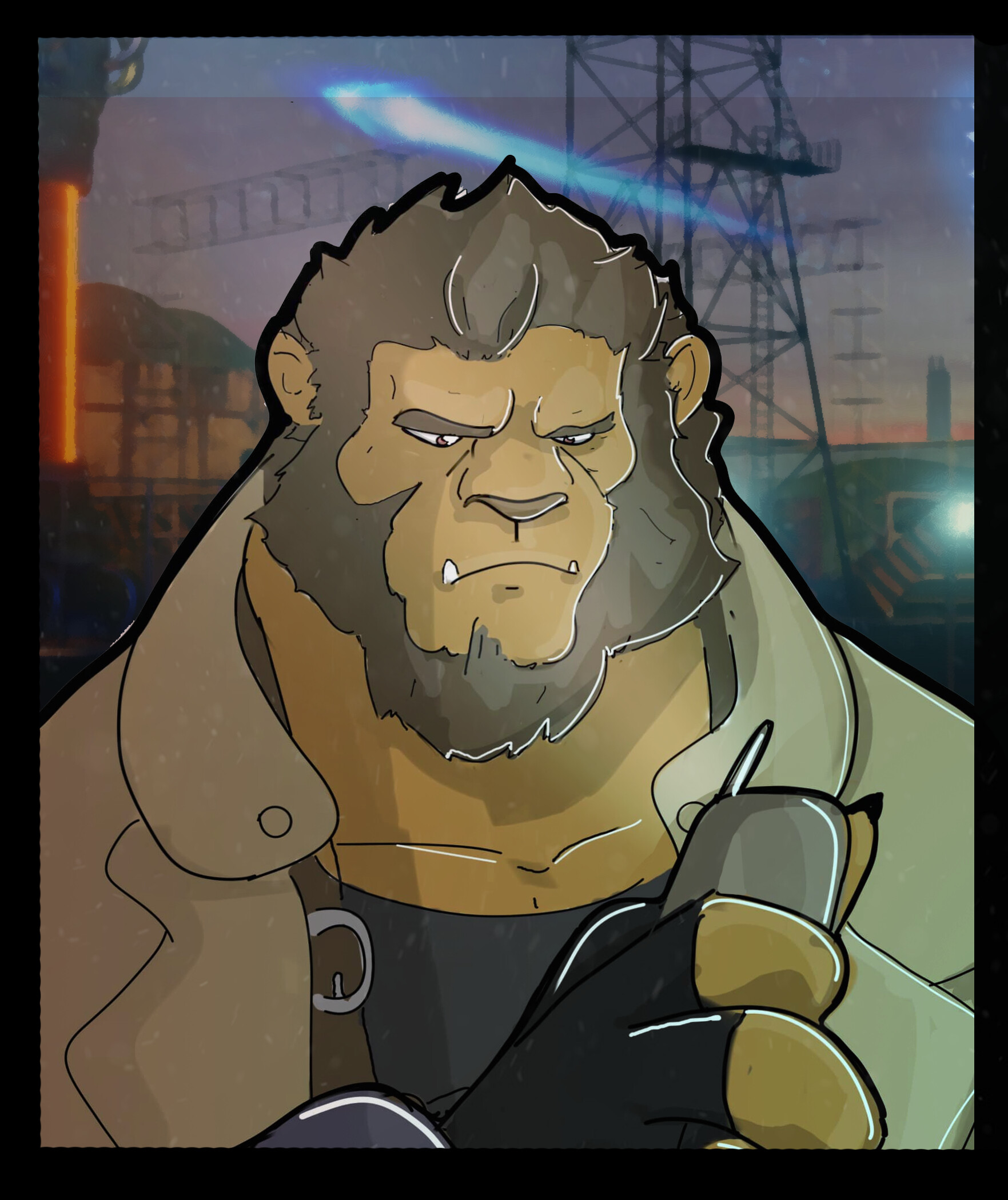 ArtStation - leon draw