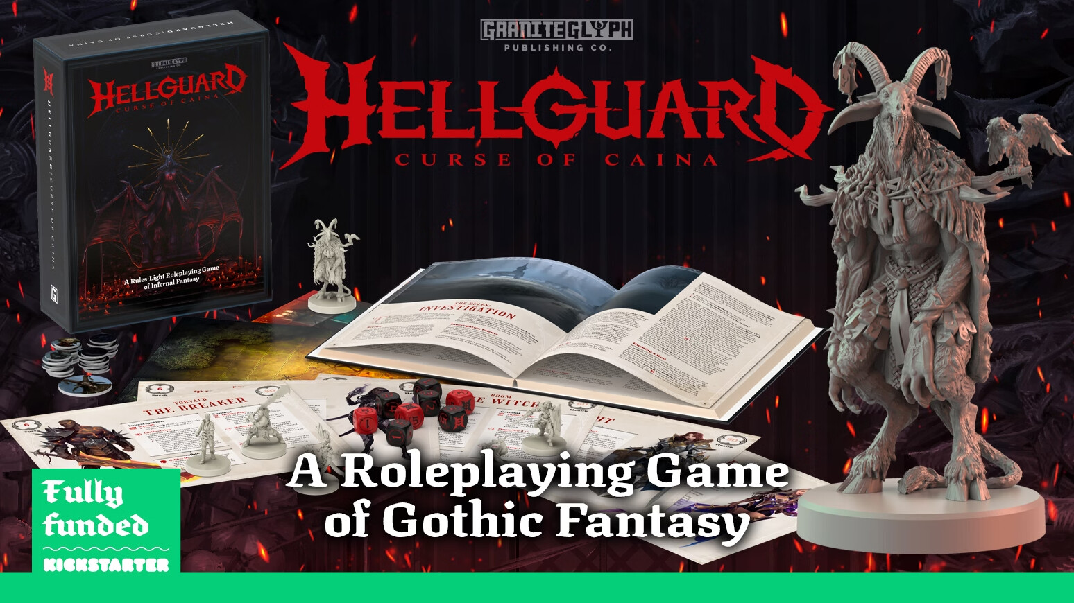 Billy Garretsen - Hellguard: Curse of Caina - Logo Design