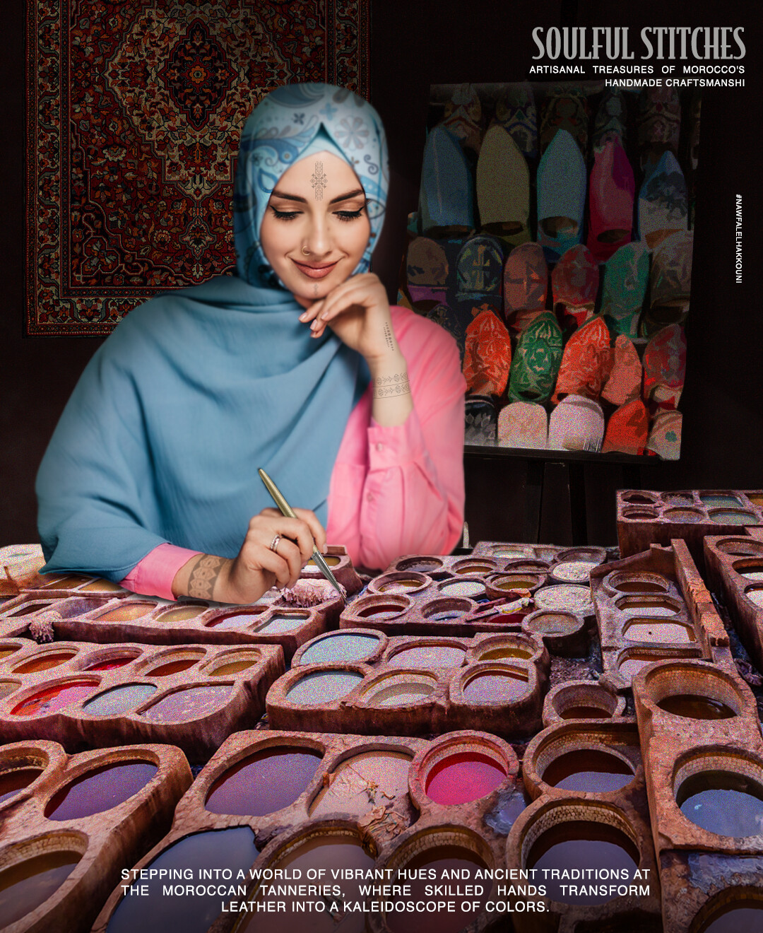 ArtStation - Soulful Stitches: Artisanal Treasures of Morocco's ...