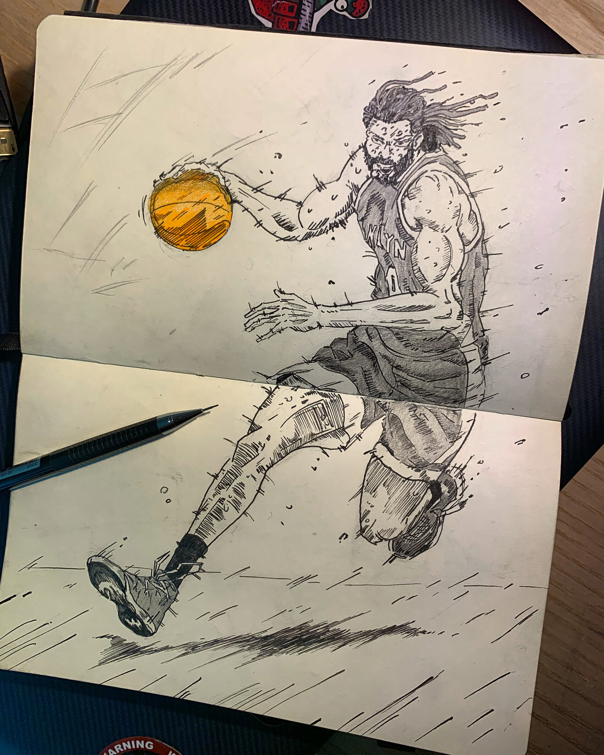 ArtStation - Basketball 🏀 manga style