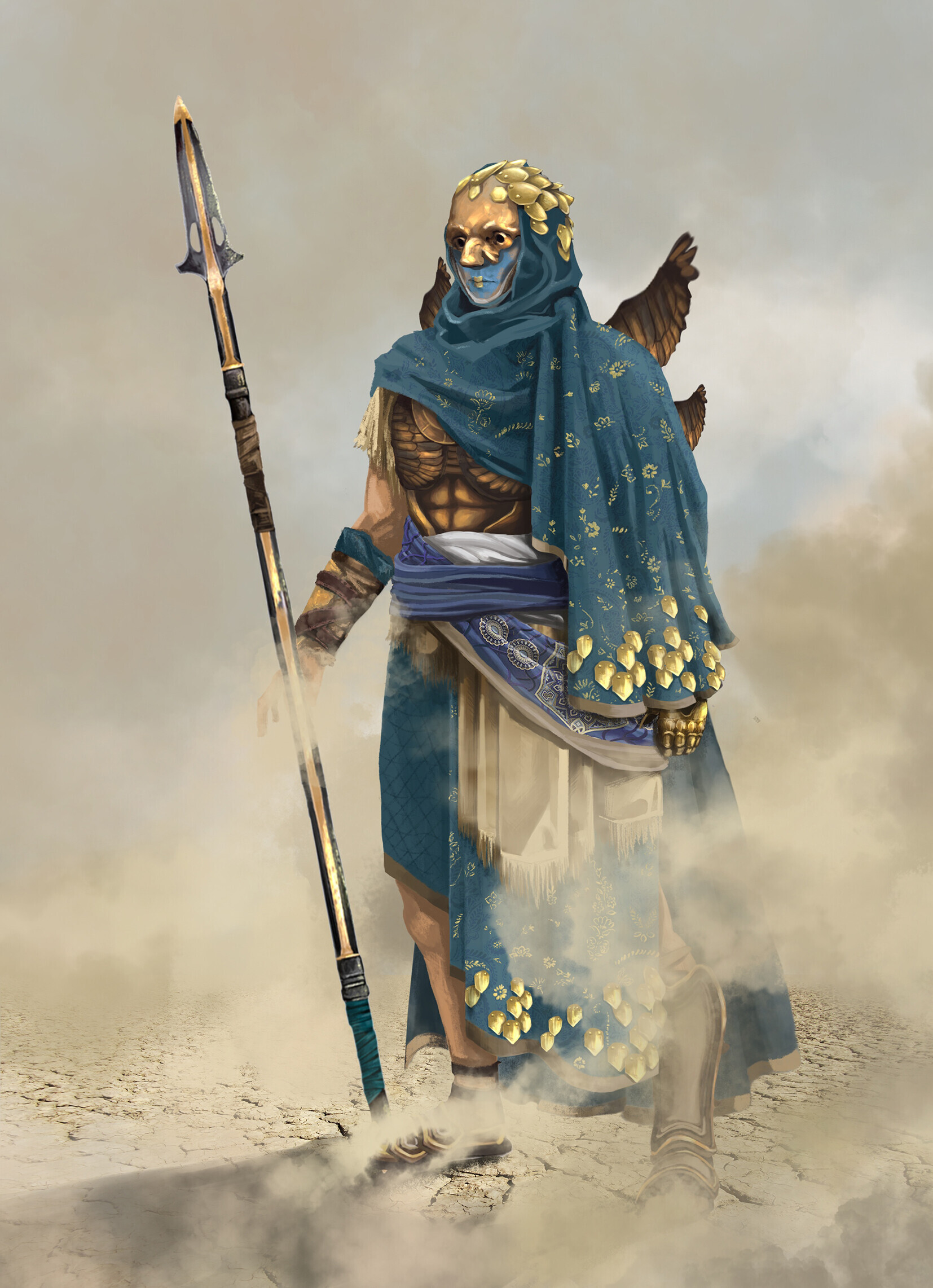 ArtStation - EGYPTIAN WARRIOR
