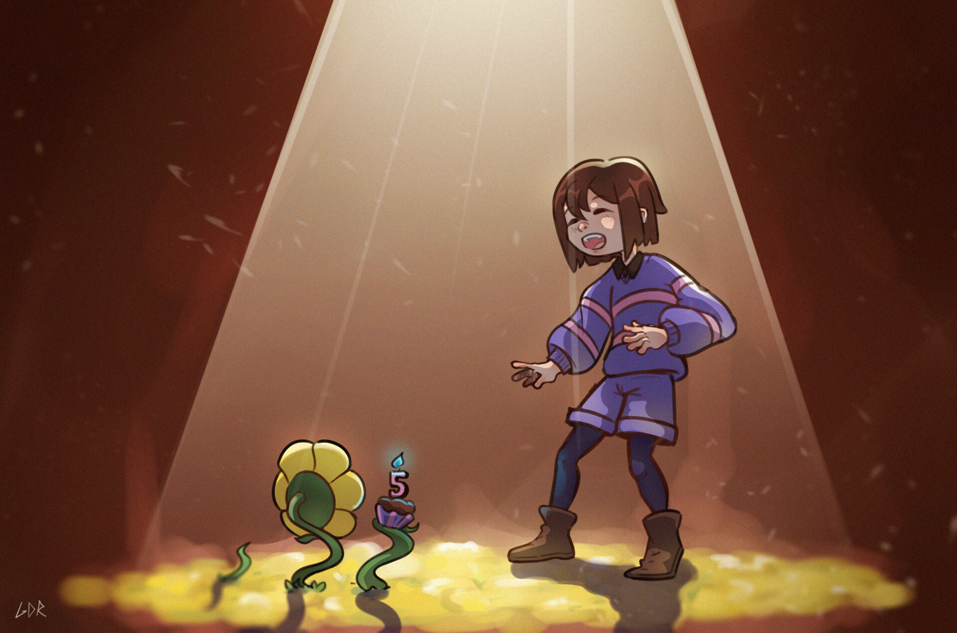 ArtStation - Undertale Anniversary | Fan Art