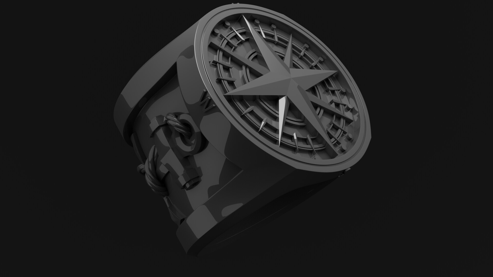 ArtStation - Compass Ring