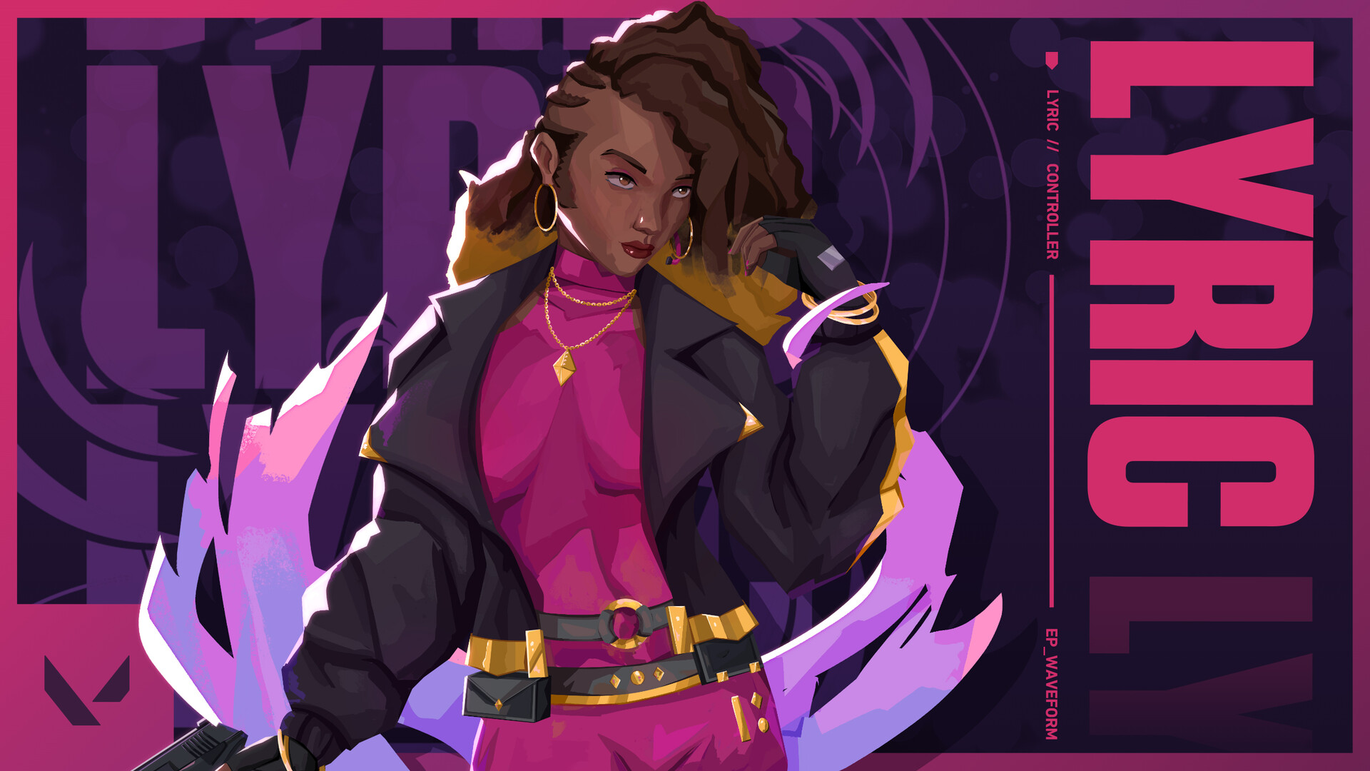 ArtStation - VALORANT AGENT CONCEPT // LYRIC (2023 VER)