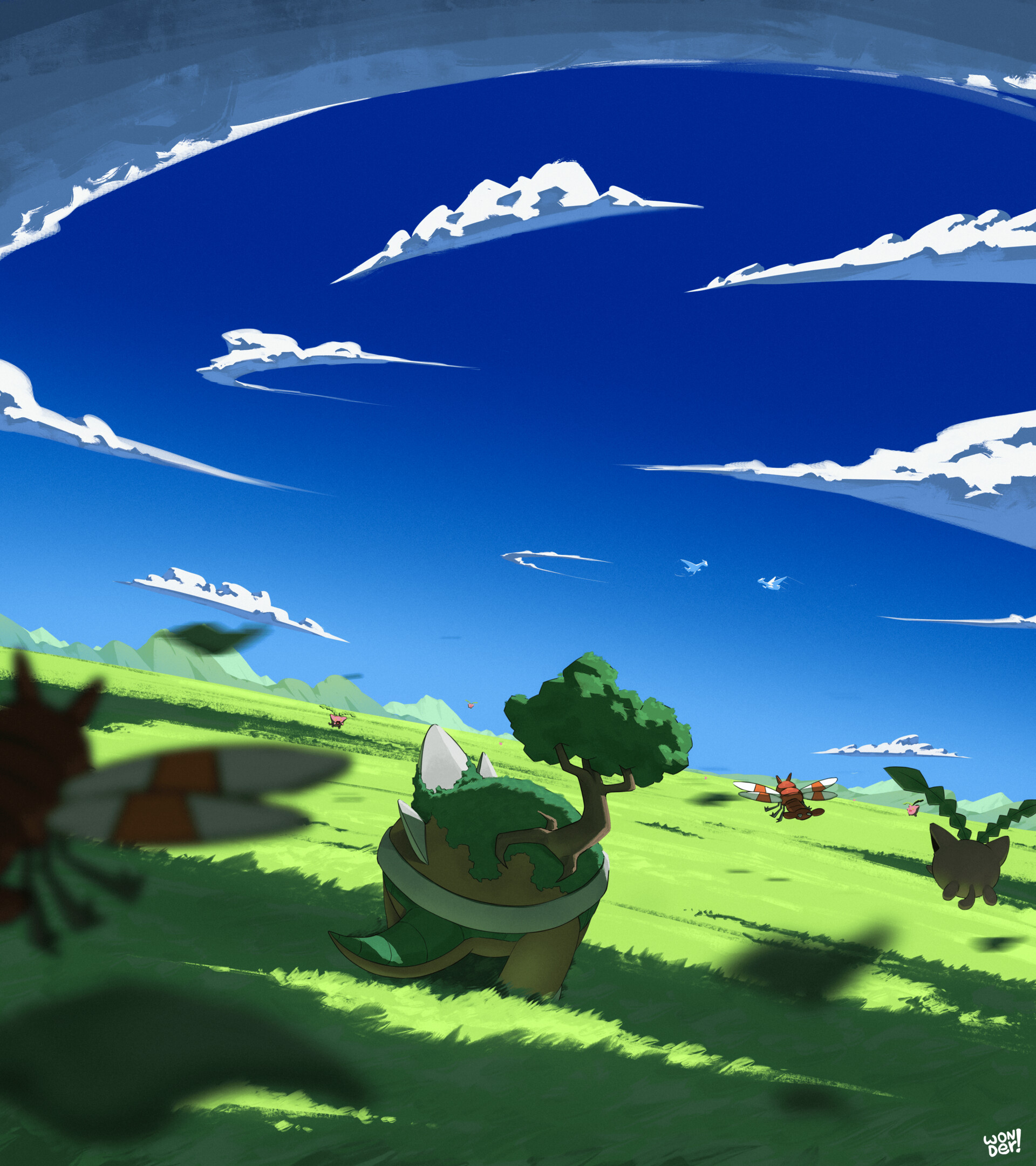 ArtStation - Torterra's Journey