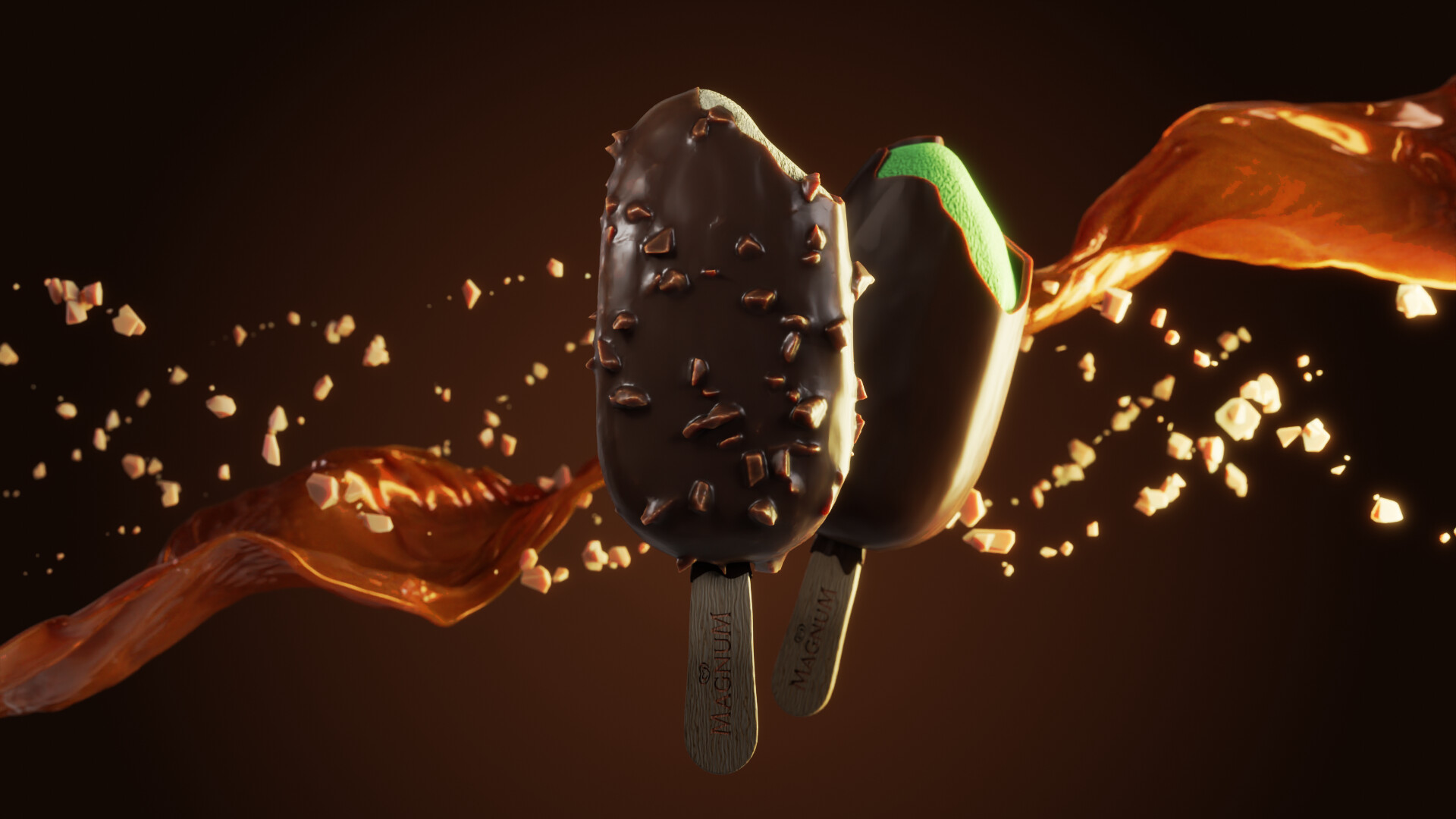 ArtStation - Magnum Ice Cream 3d
