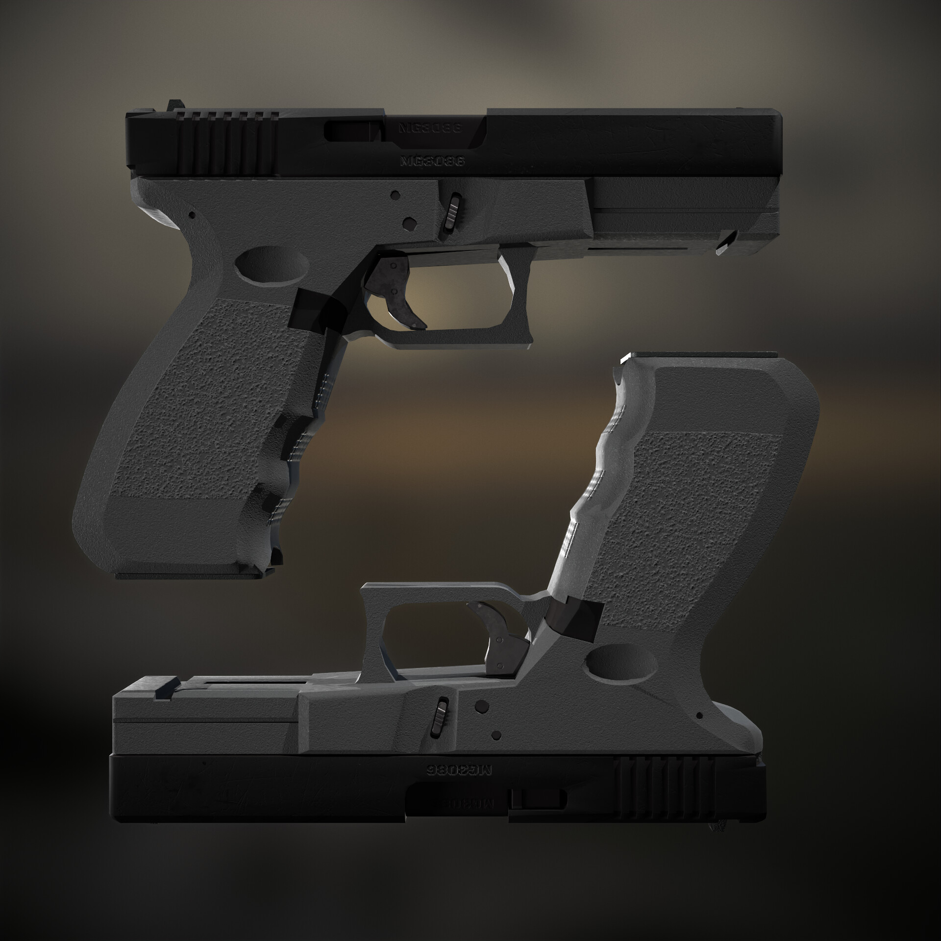 ArtStation - Glock 17