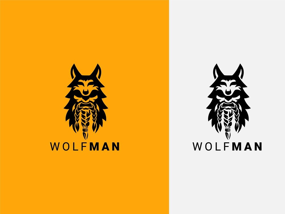 ArtStation - Wolfman Logo For Sale