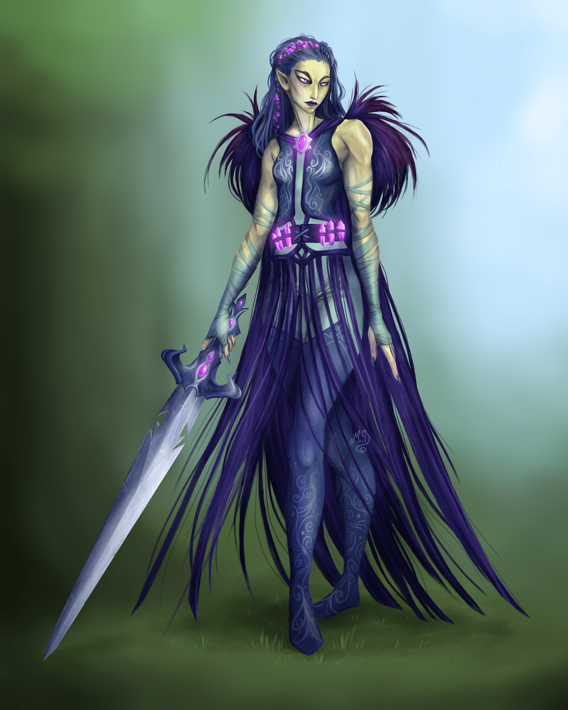 ArtStation - Elven Assassin