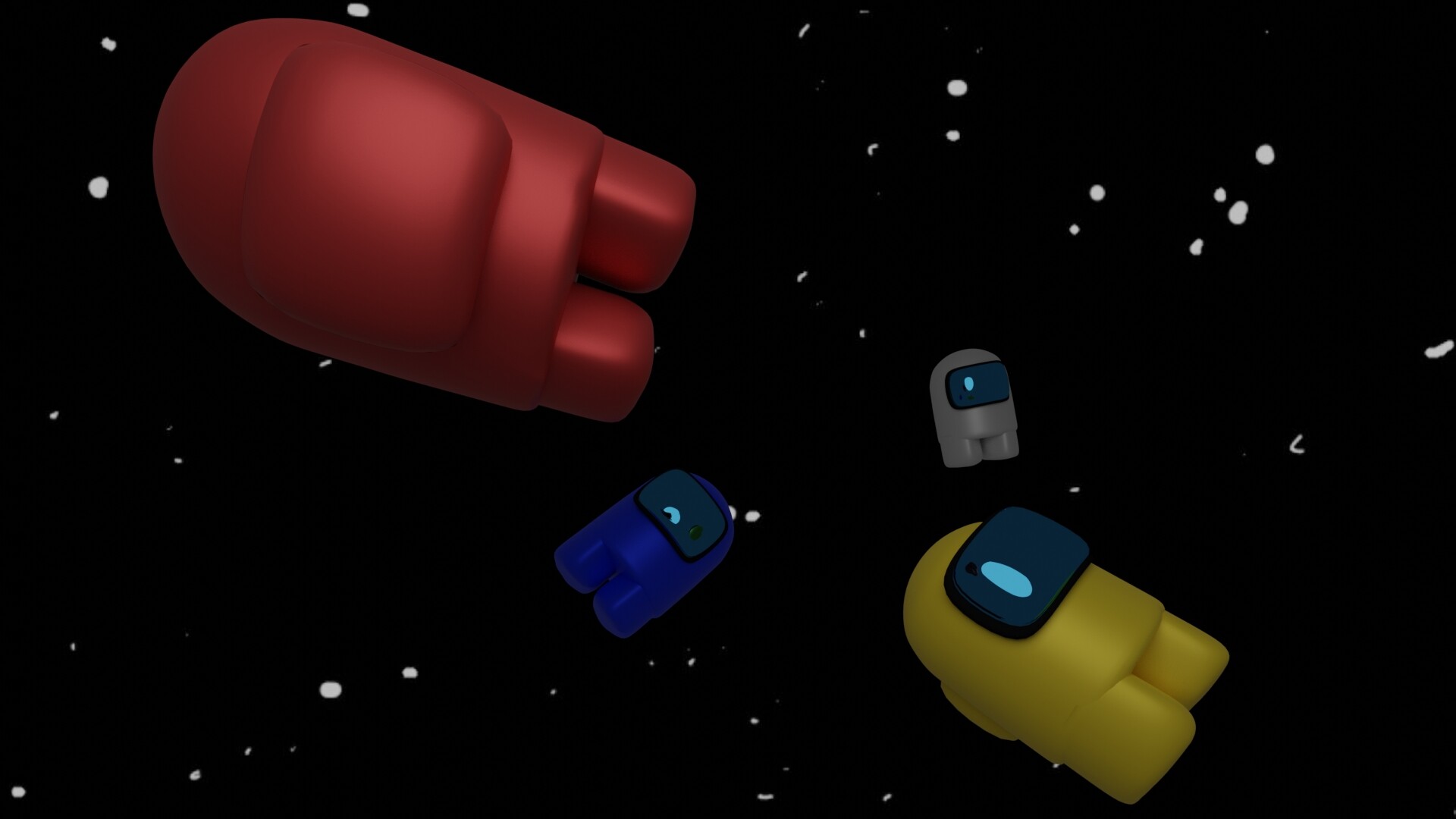 ArtStation - Among us 3D (Amogus 3D)