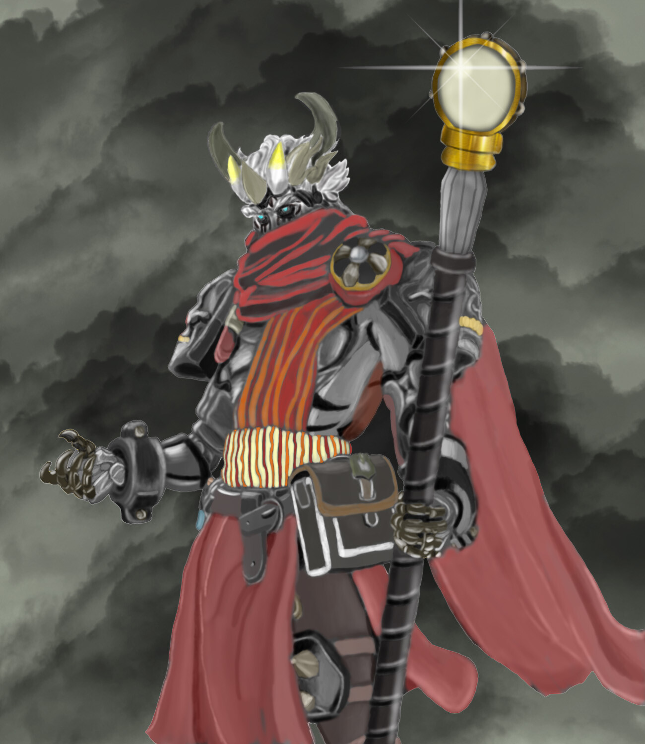 ArtStation - Warforged Sorcerer